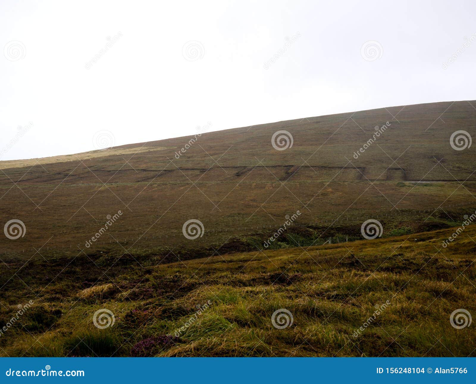 Peat Digging on the Island of Hoy in Orkney, Scotland, UK Stock Photo ...