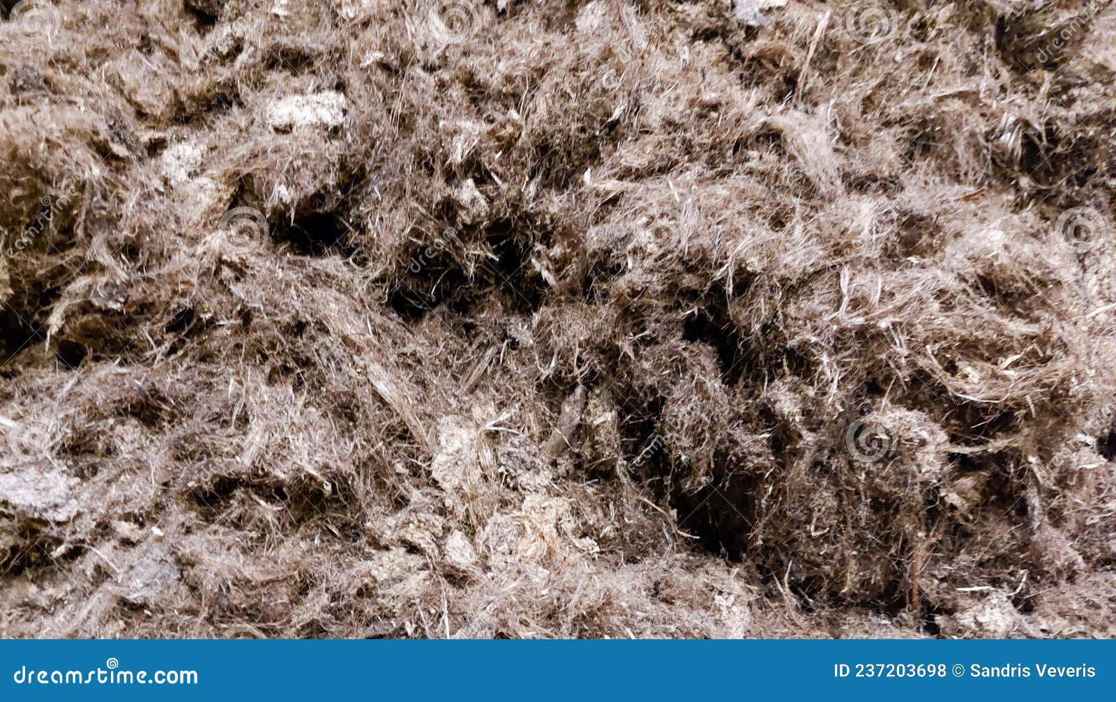 Peat Raw Materials, at the Processing Plant Stock Photo - Image of ...