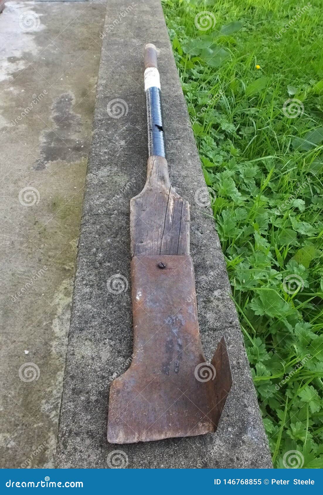 Peat Turf Spade Used in a Bog Ireland Stock Image - Image of spade ...