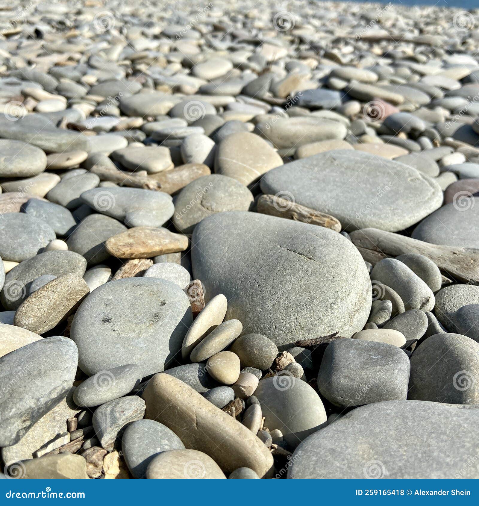 Pebble Beach on the Black Sea Coast Stock Photo - Image of beach ...