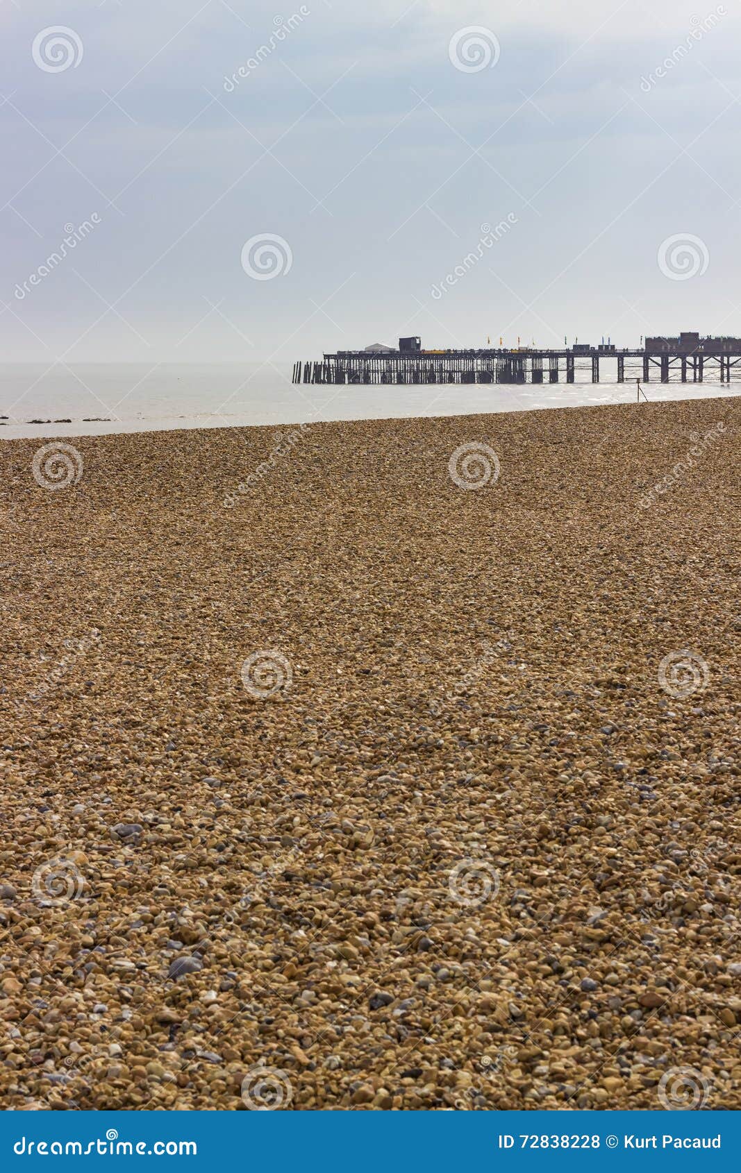 The Pebble Beach of Hastings Stock Photo - Image of pebble, destination ...