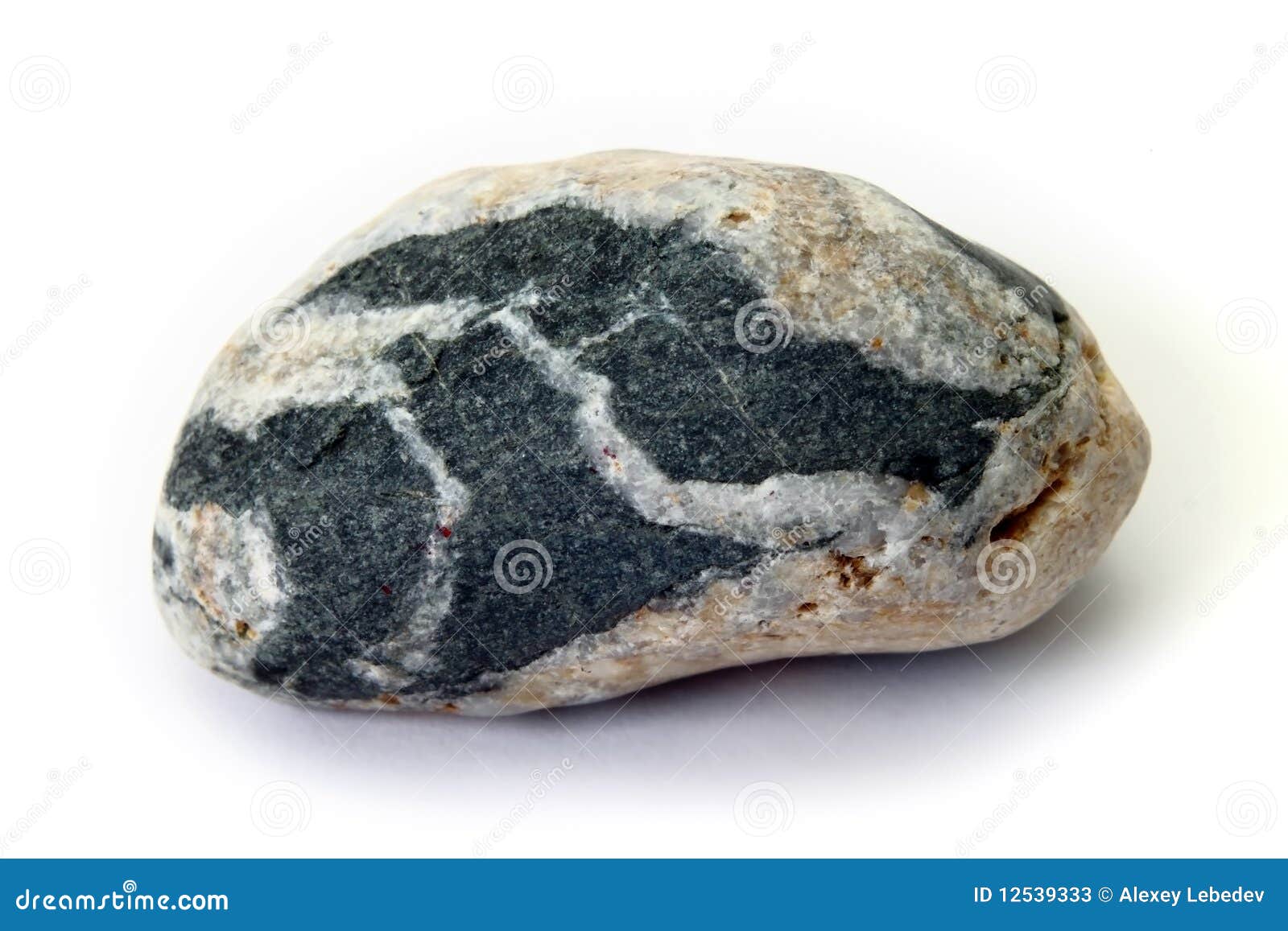 Pebble close-up stock image. Image of smooth, treatment - 12539333