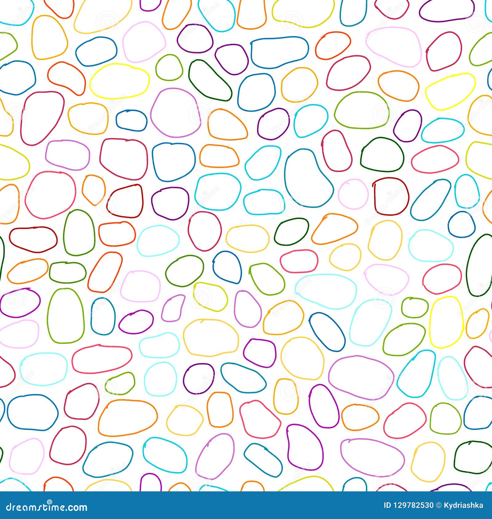 Pebble Colorful Background, Seamless Pattern for Your Design Stock ...