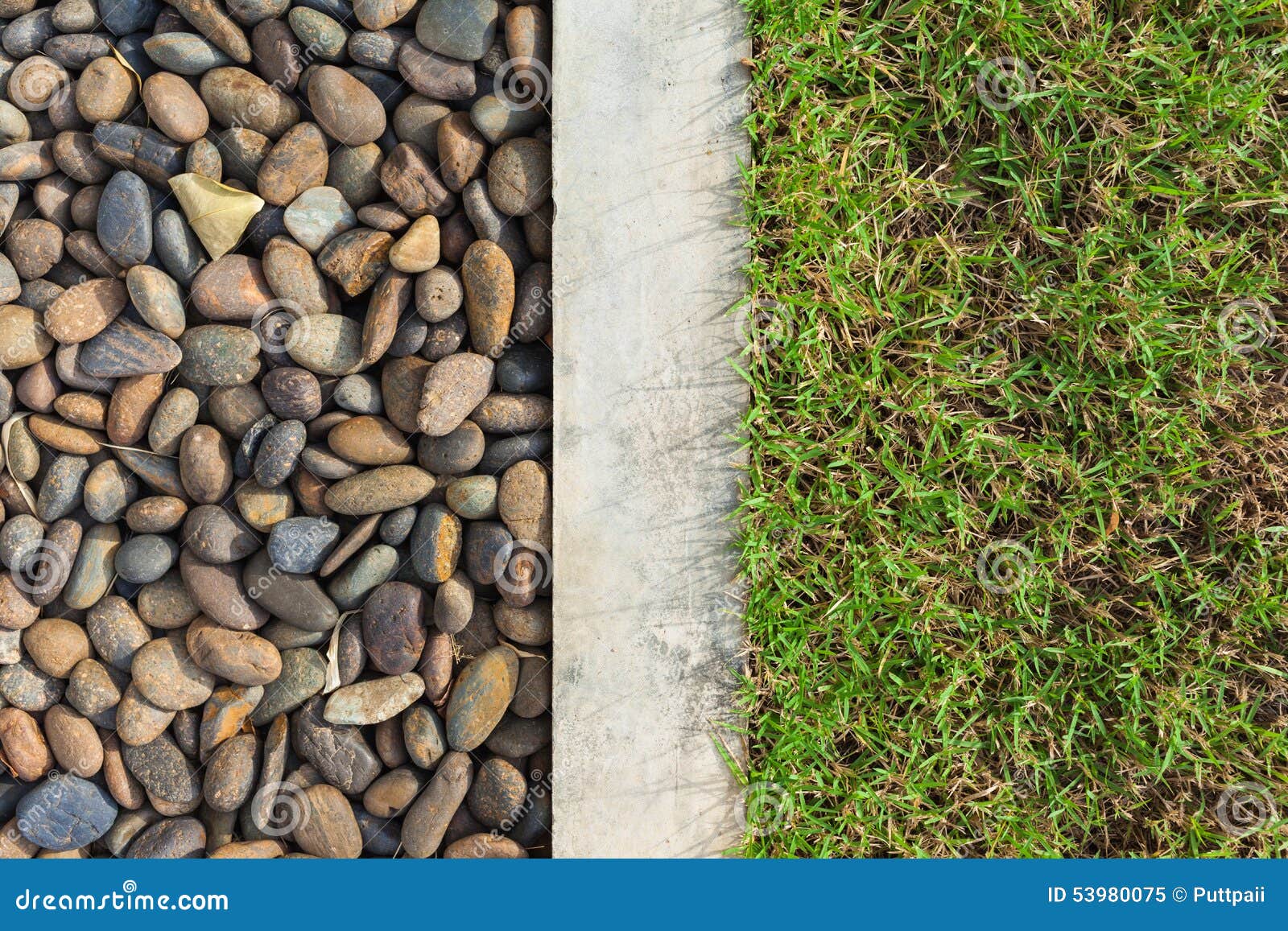 Pebble And Concrete Paving Seamless Tileable Texture Royalty-Free Stock ...