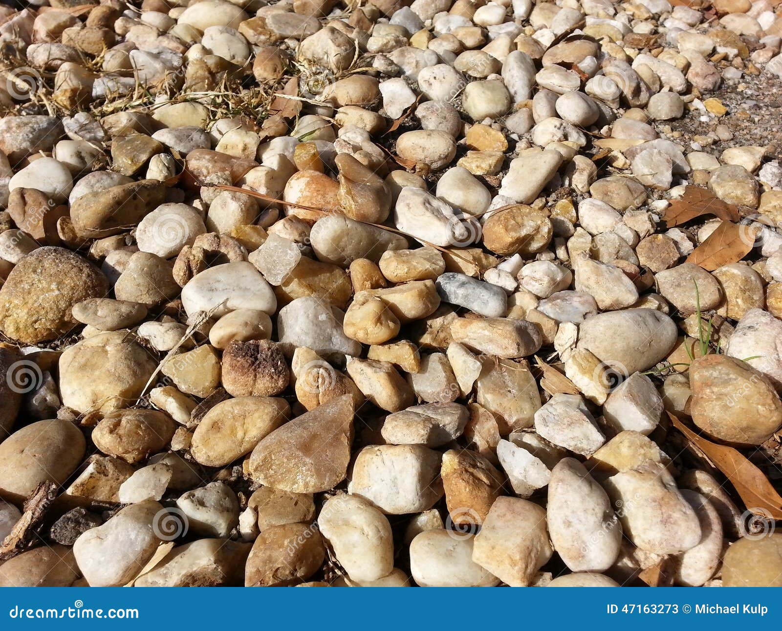 Pebble field stock image. Image of sunshine, stones, nature - 47163273