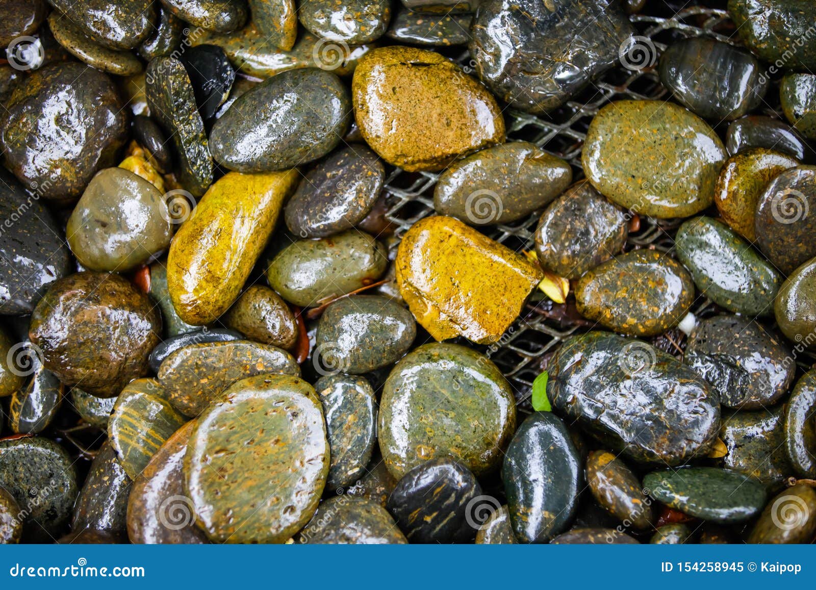Pebble on the ground stock image. Image of decoration - 154258945