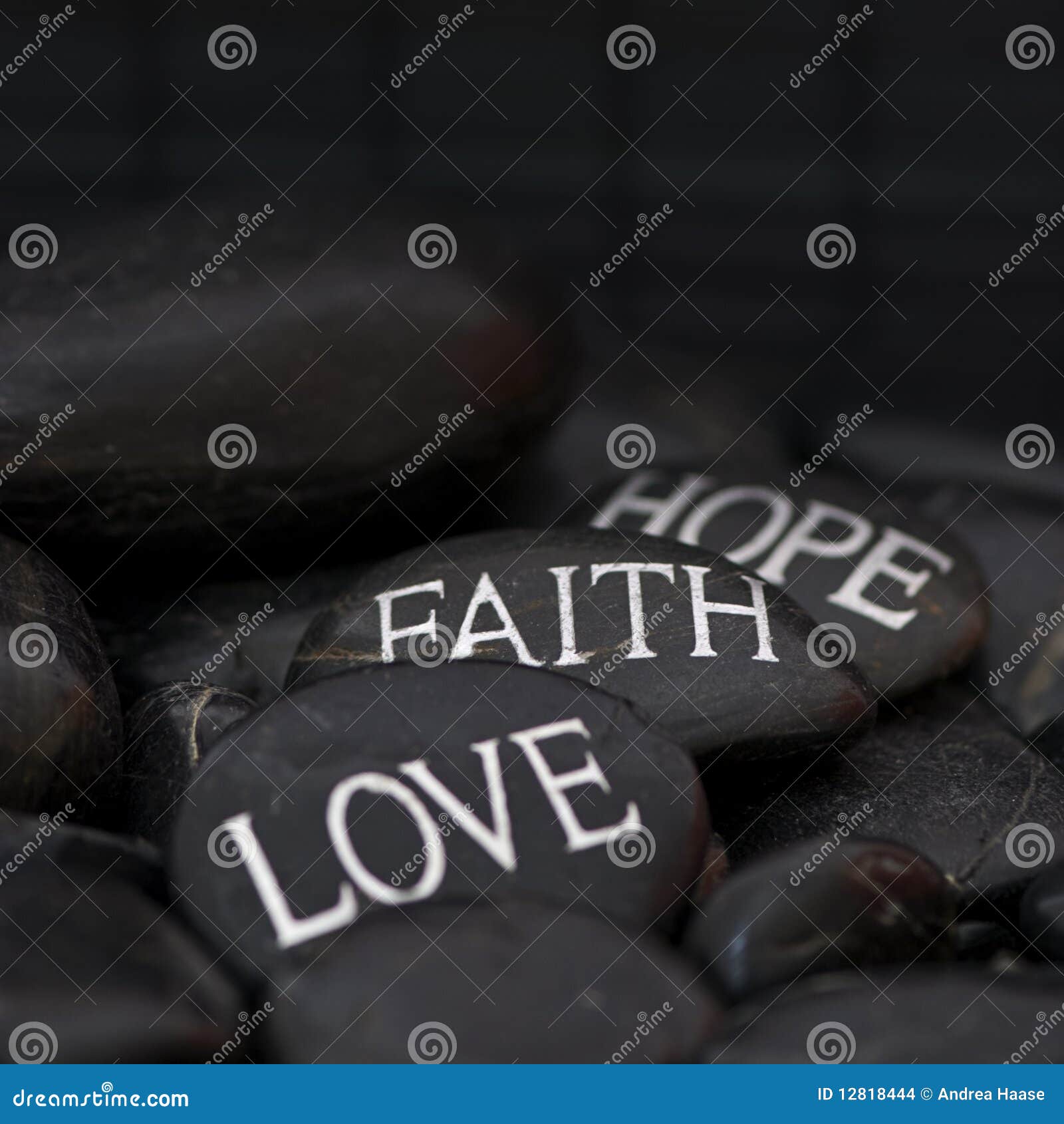 Pebble with message stock photo. Image of stone, engraving - 12818444