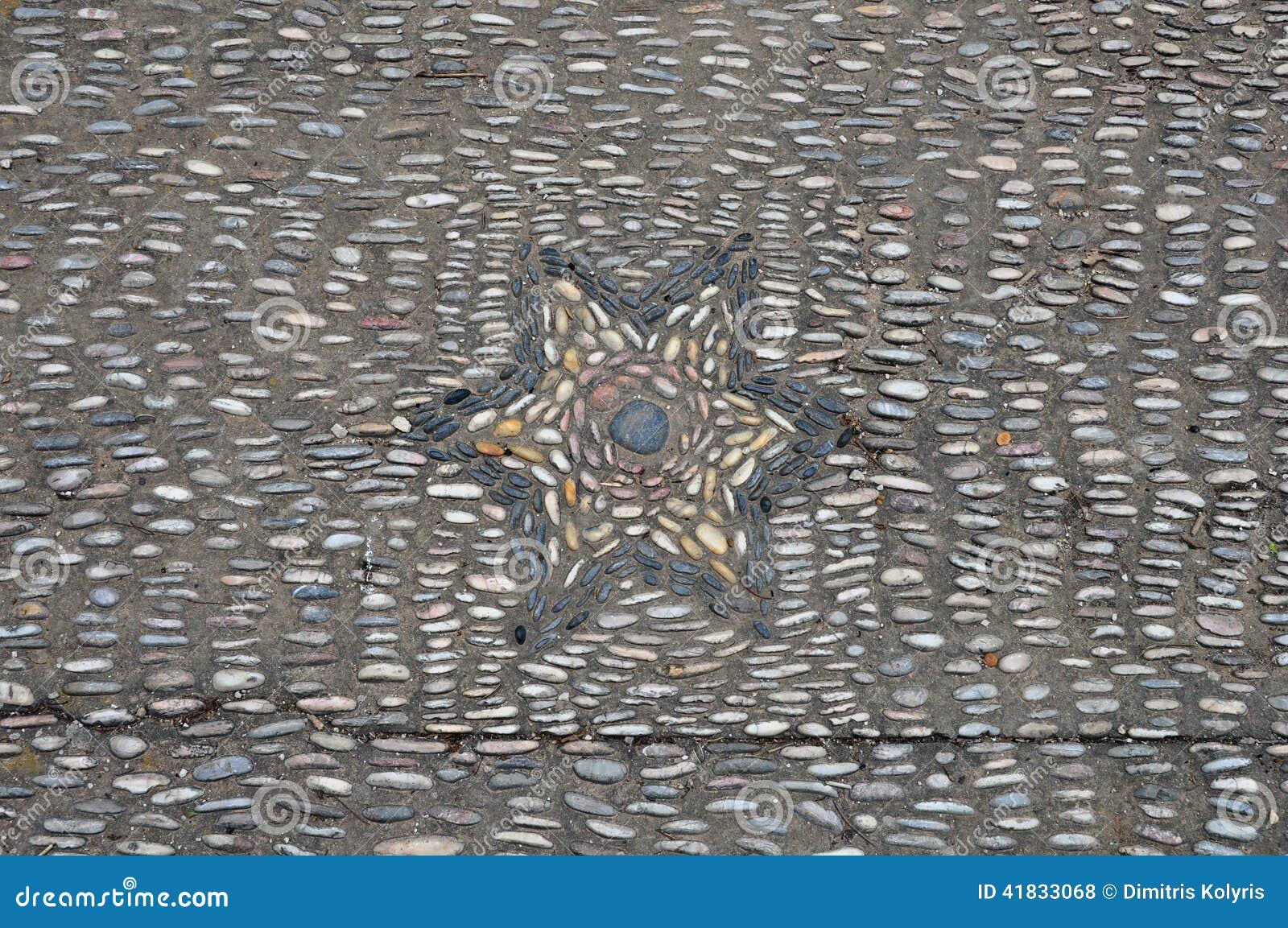 Pebble mosaic star stock photo. Image of craft, grungy - 41833068