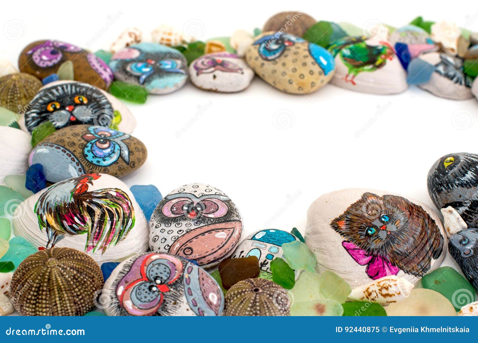 Pebble pattern. stock image. Image of colored, decoration - 92440875