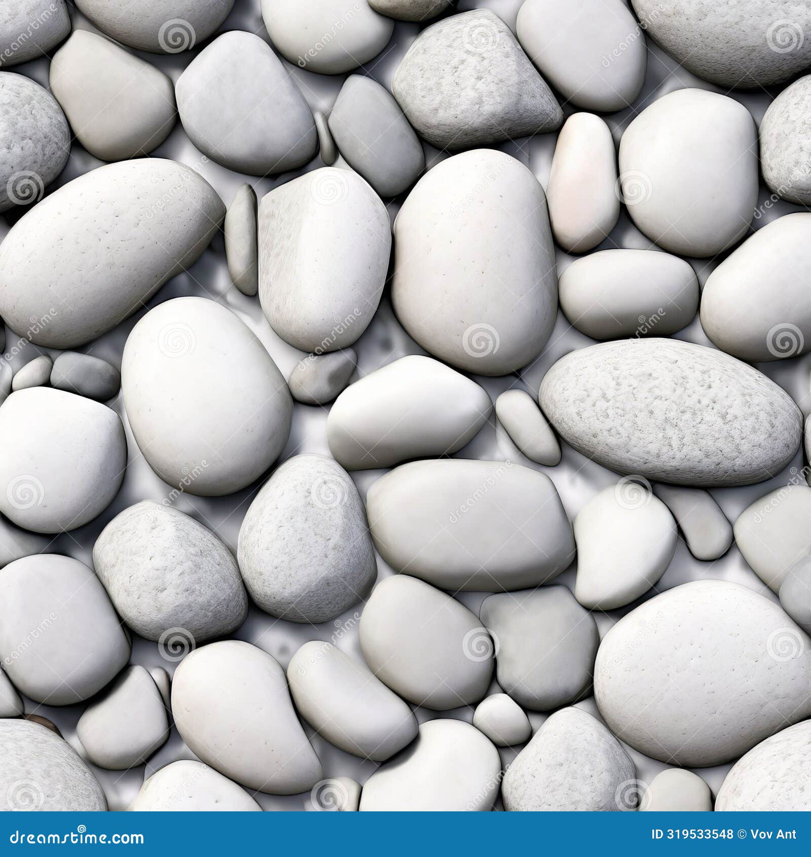 Pebble Pattern a Soft and Rounded Pattern Inspired by Stock Photo ...