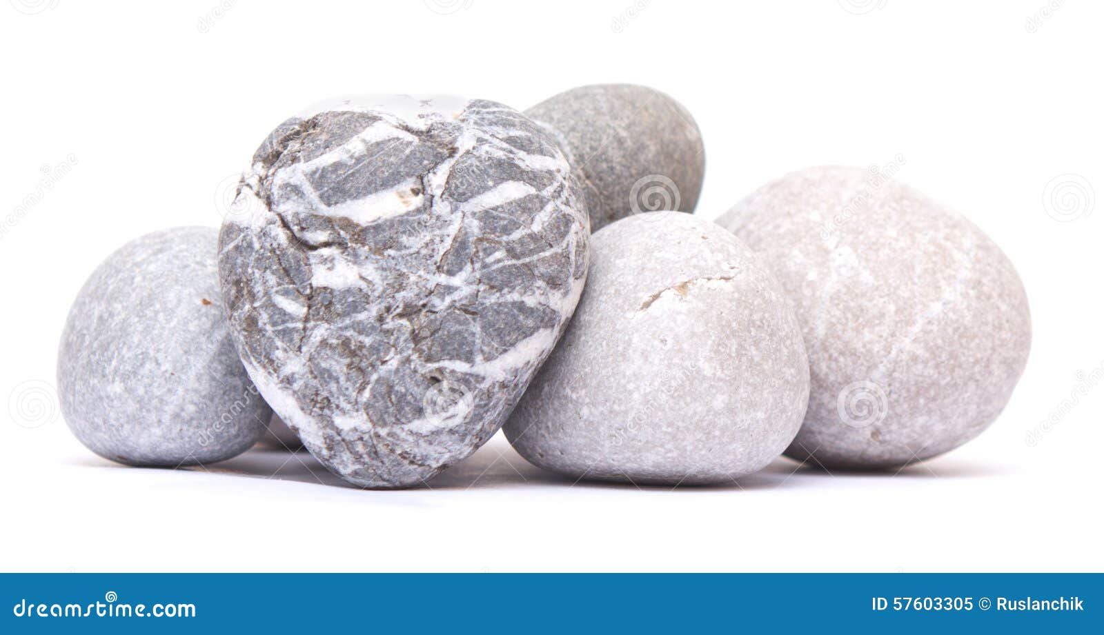 Pebble Pile On White Background Isolated Close Up, Stack Of Balanced ...