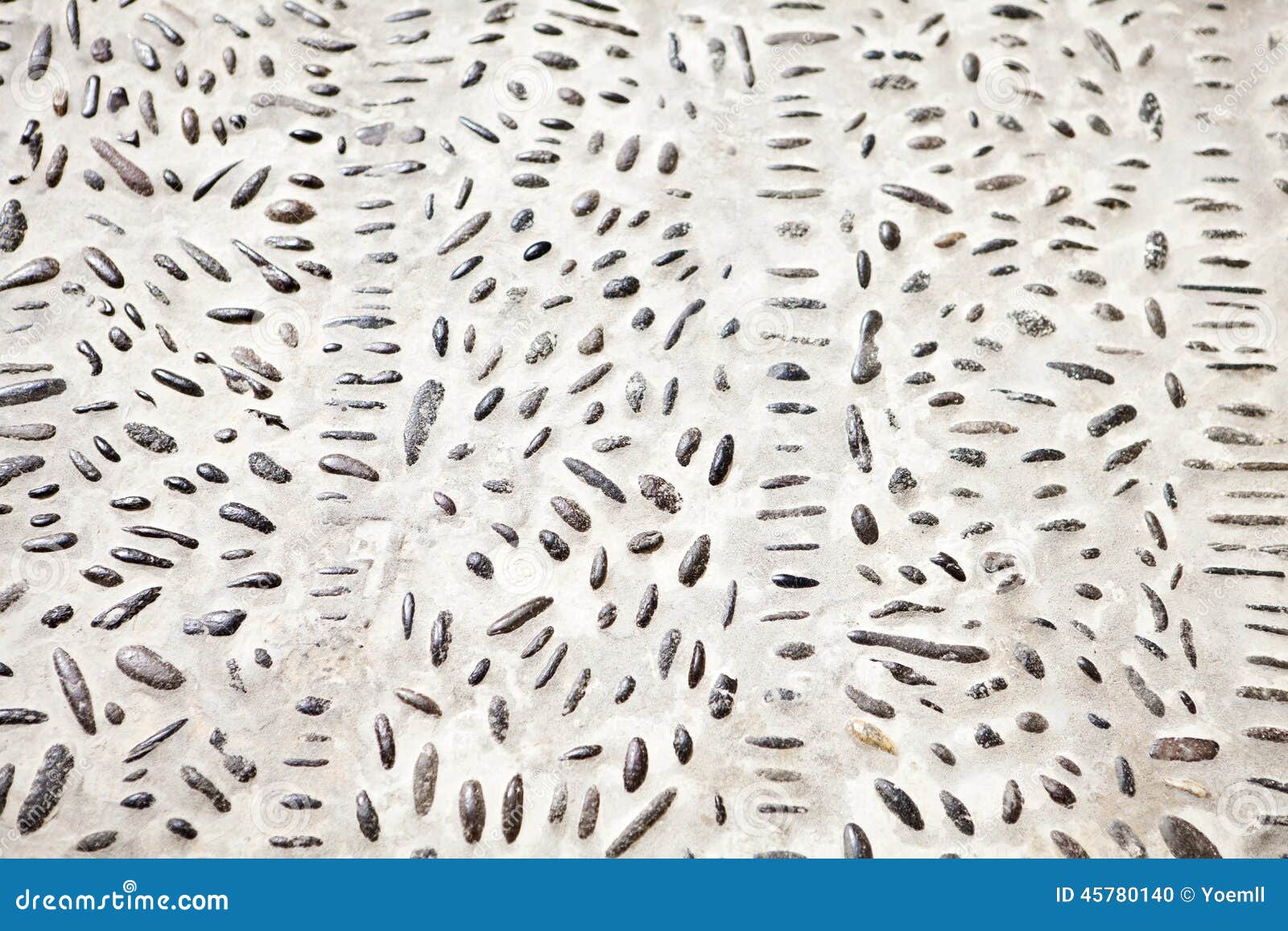 Pebble road stock photo. Image of round, pebble, street - 45780140