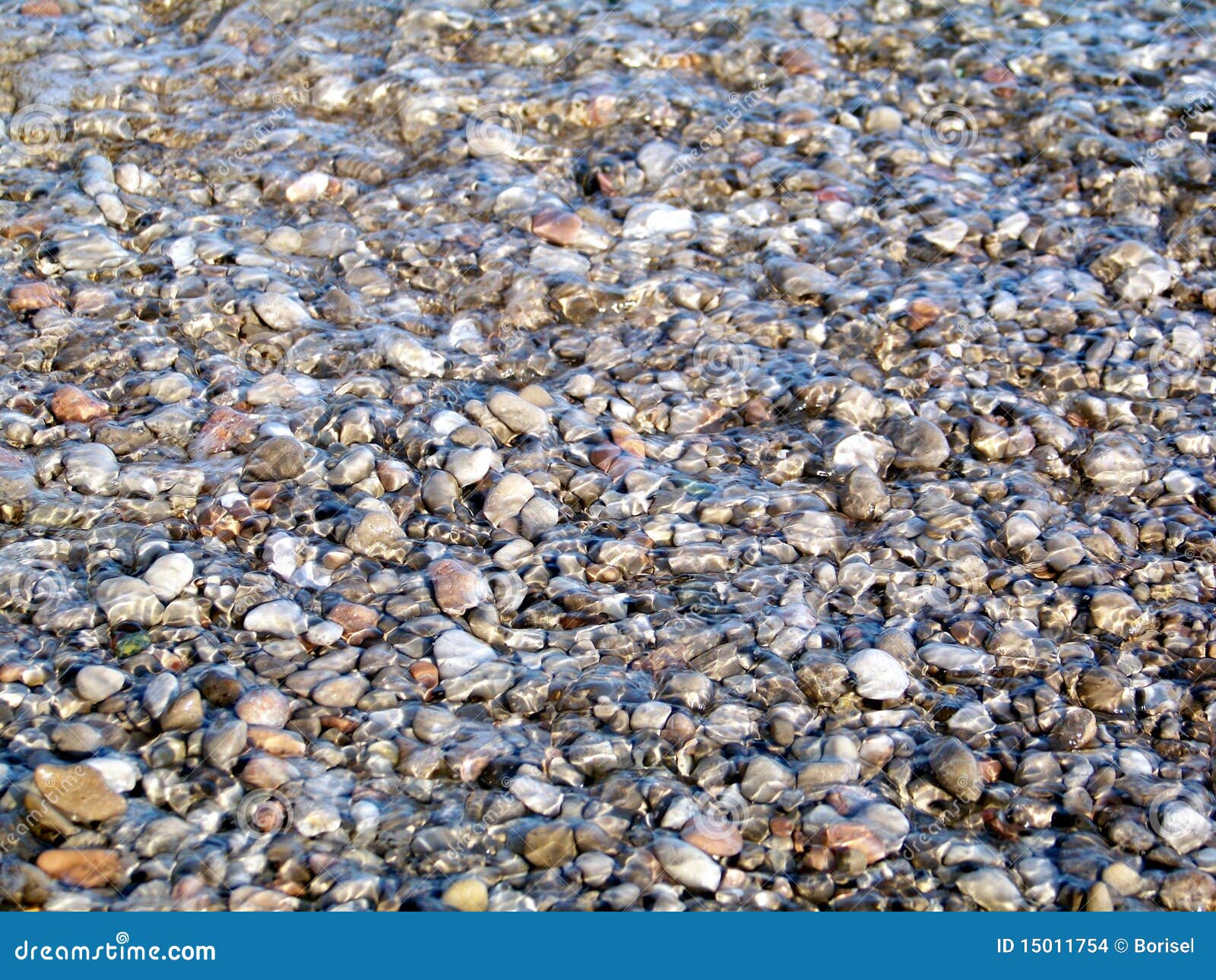 Pebble_shingle stock photo. Image of freshness, waves - 15011754