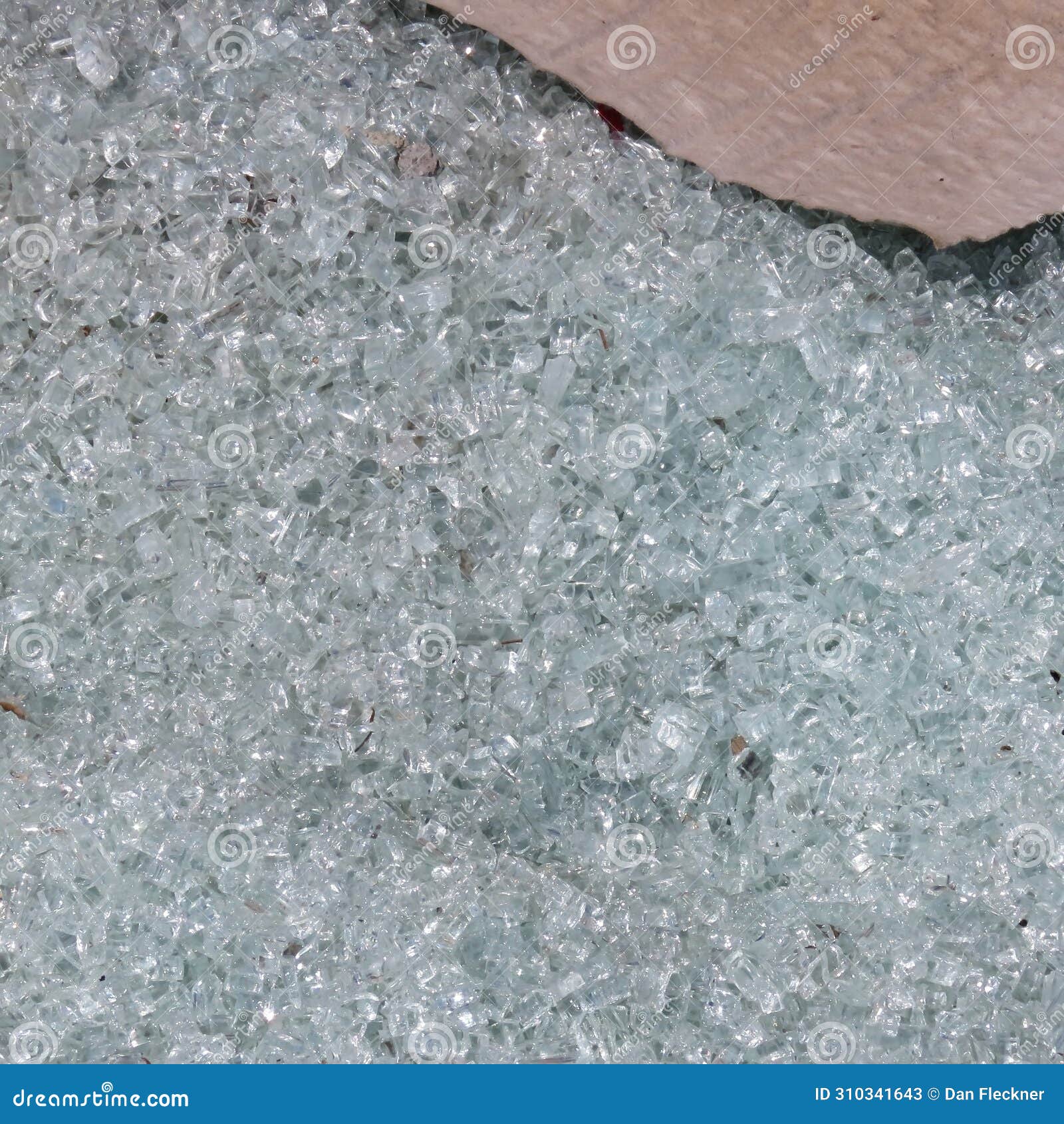 Pebble Sized Shards of Broken Glass Stock Image - Image of wall, small ...