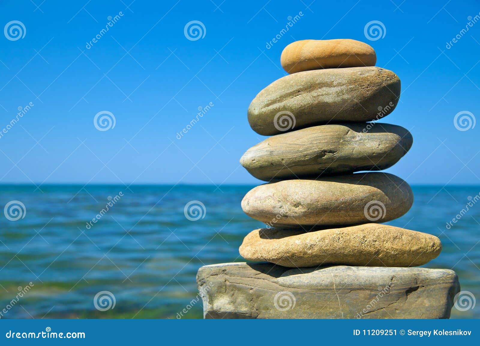 Pebble stack stock image. Image of eastern, balance, symbols - 11209251