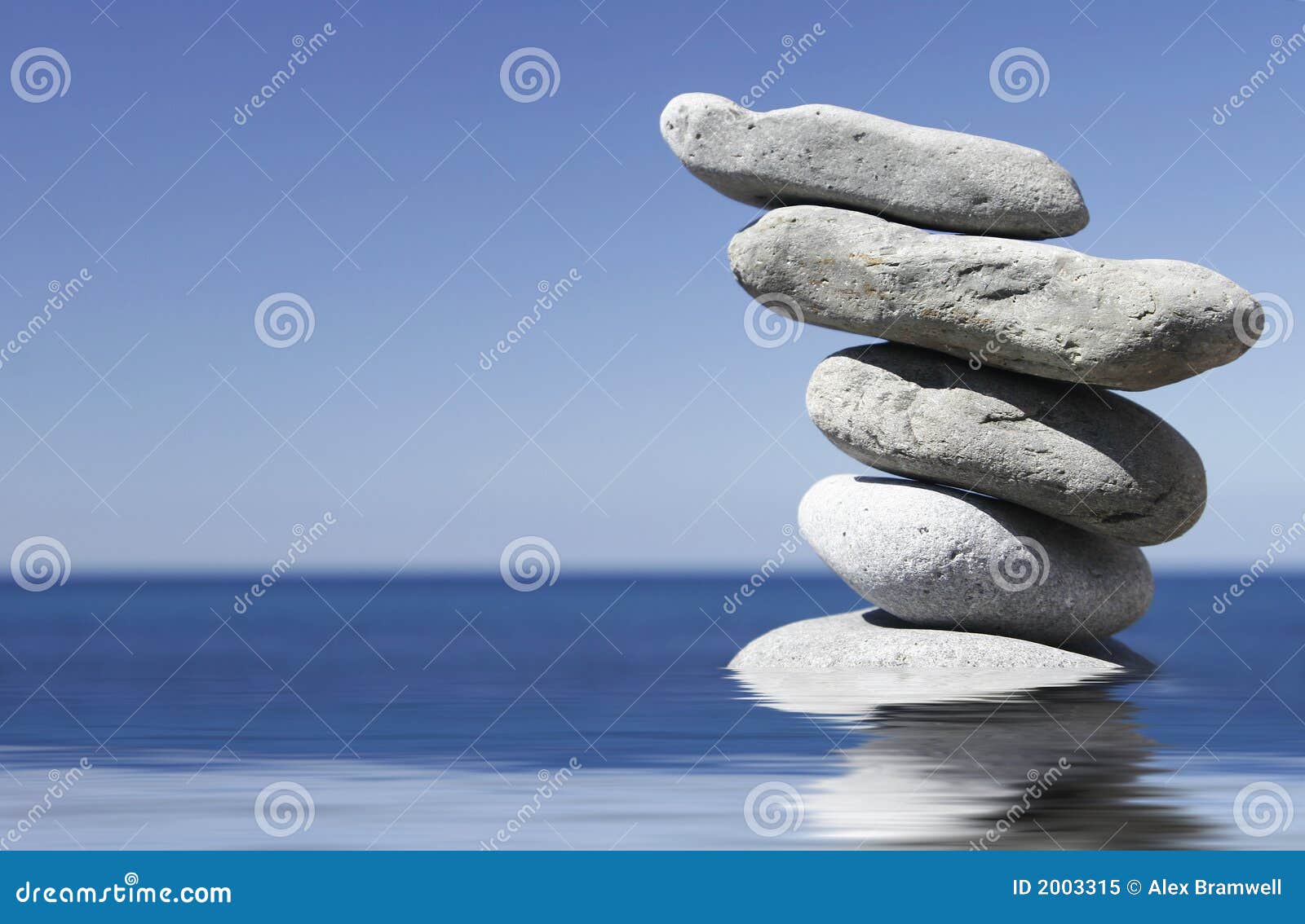 Pebble Stack stock image. Image of coast, sunny, seashore - 2003315