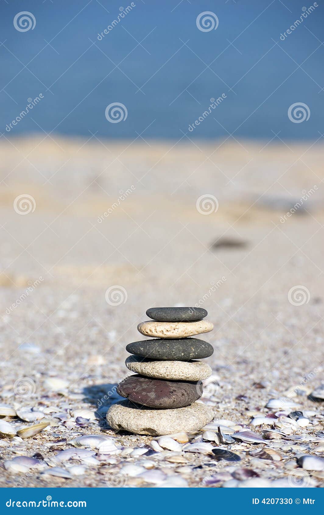 Pebble stack stock photo. Image of balance, relax, meditation - 4207330