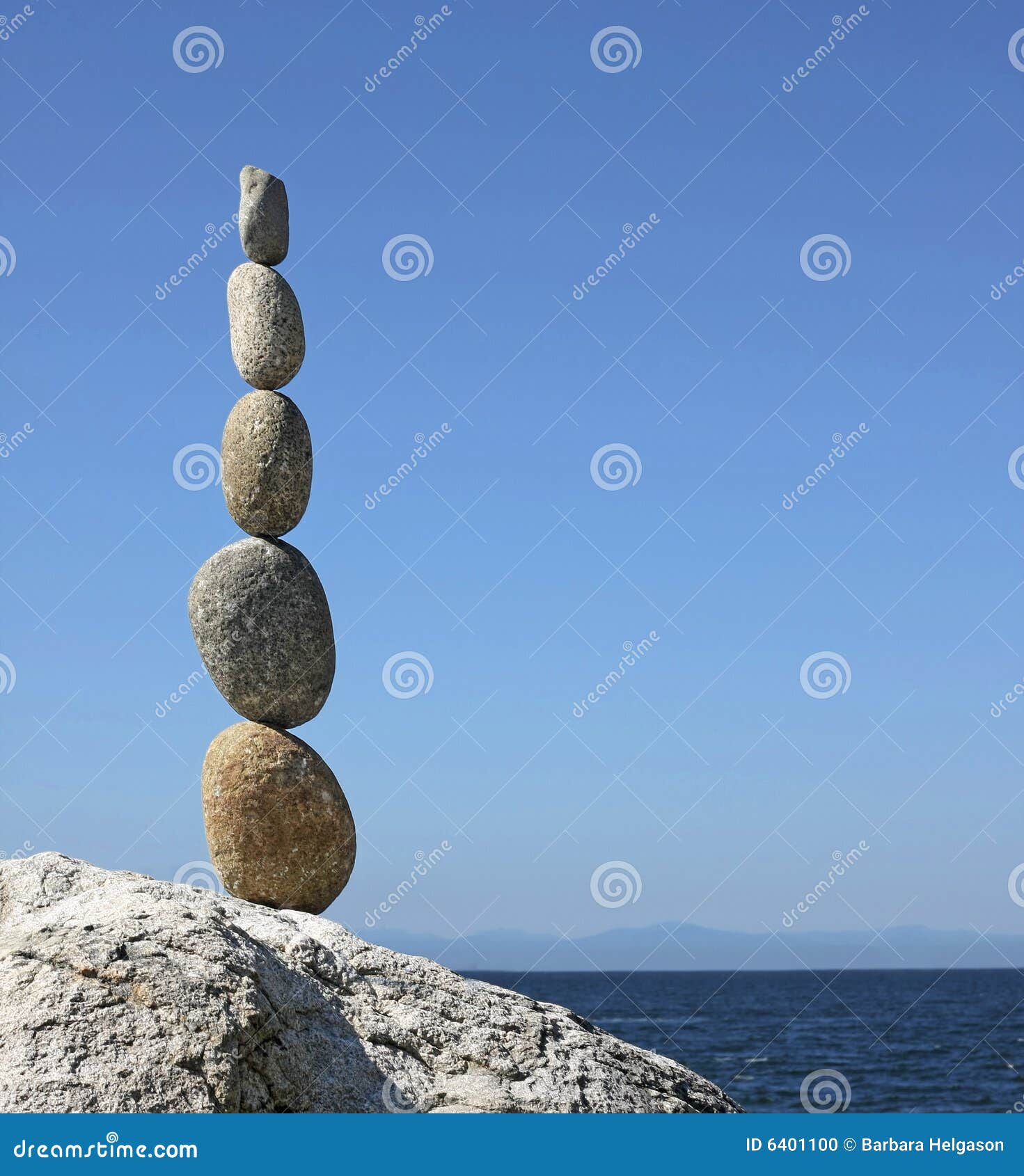 Pebble stack stock photo. Image of harmony, balance, philosophy - 6401100