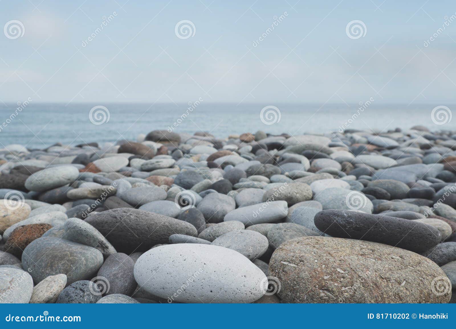 Pebble Stone Beach Ocean Background Stock Photo - Image of grey, beach ...