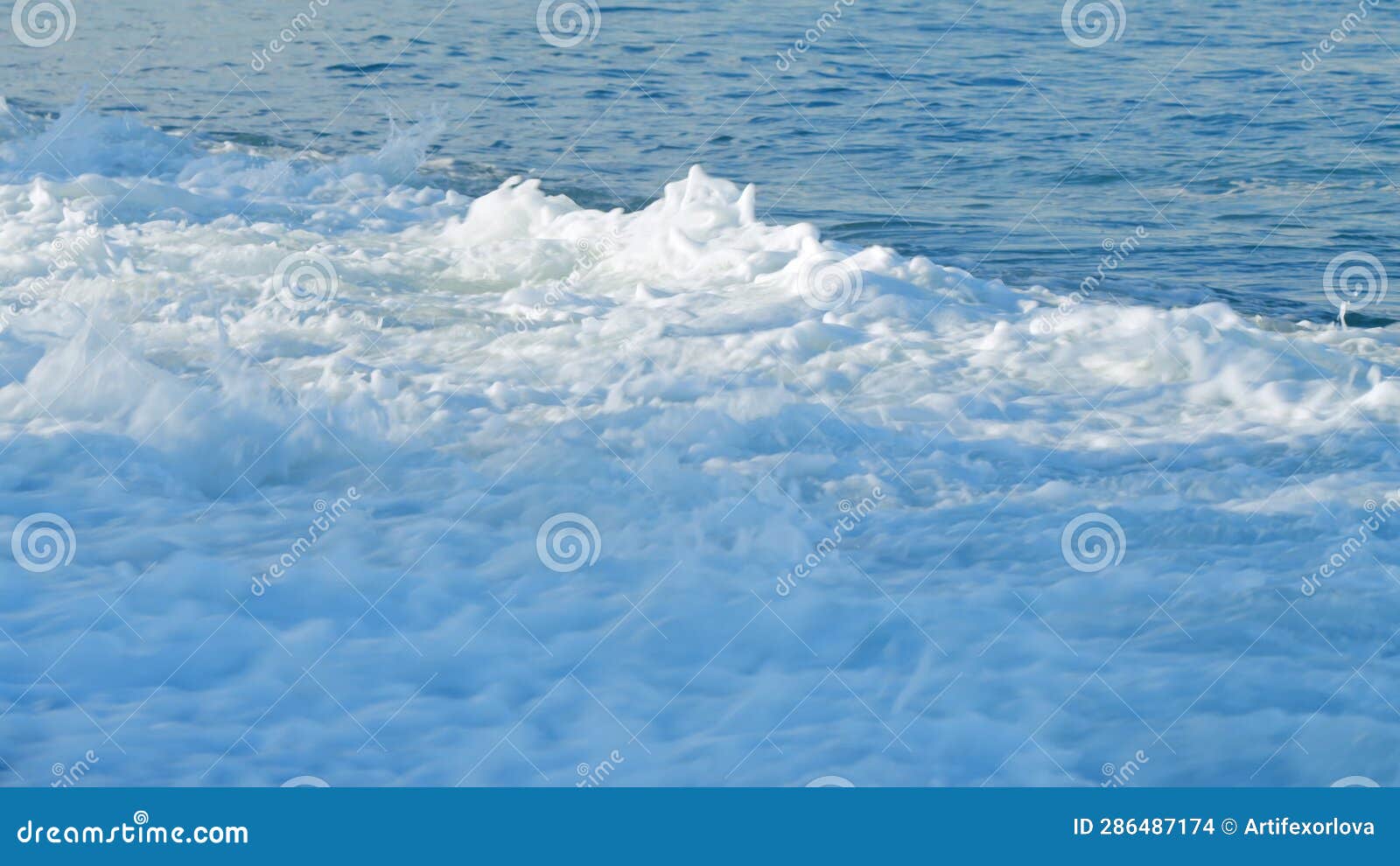 Pebble Stone Beach on Sunset. Foamy Water Waves Crashing on Pebble ...