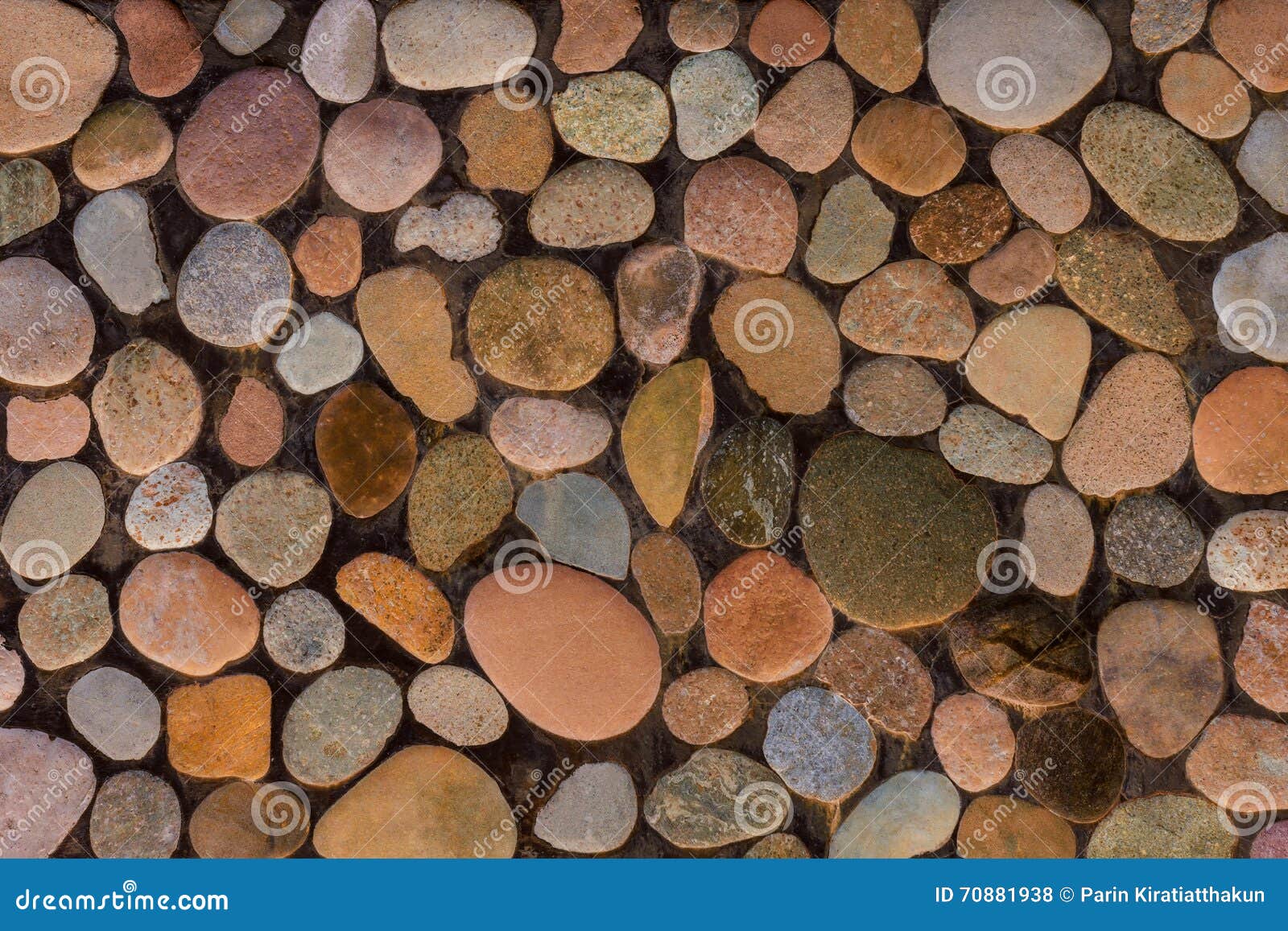 Pebble Stone Floor Tile Texture Stock Photo - Image of natural ...