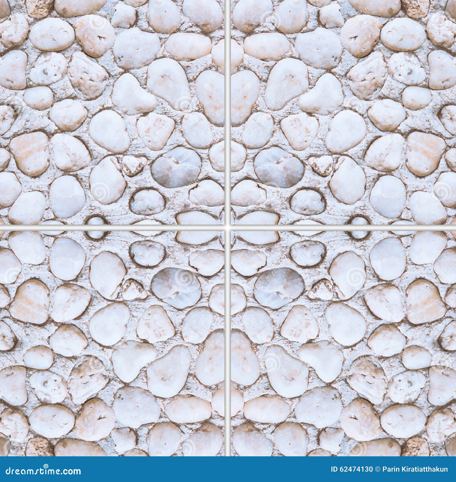 Pebble Stone Floor Tile Texture Stock Photo - Image of house, bathroom ...