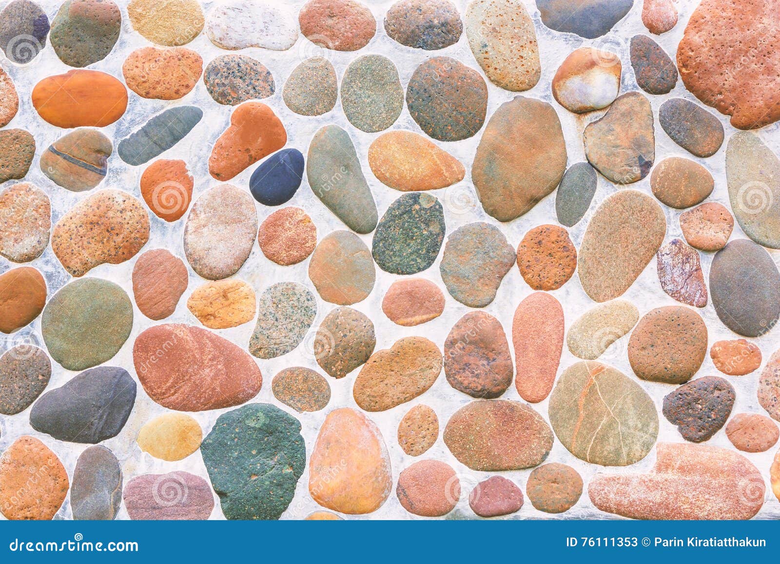 Pebble Stone Floor Tile Texture Stock Image - Image of small, gravel ...