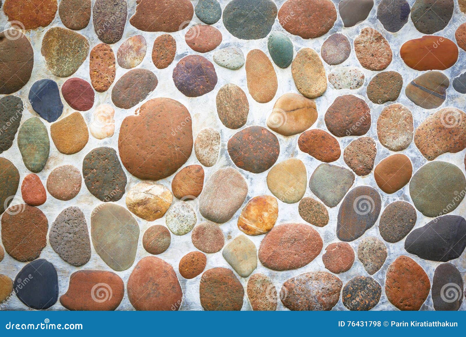 Pebble Stone Floor Tile Texture Stock Photo - Image of pebble, color ...