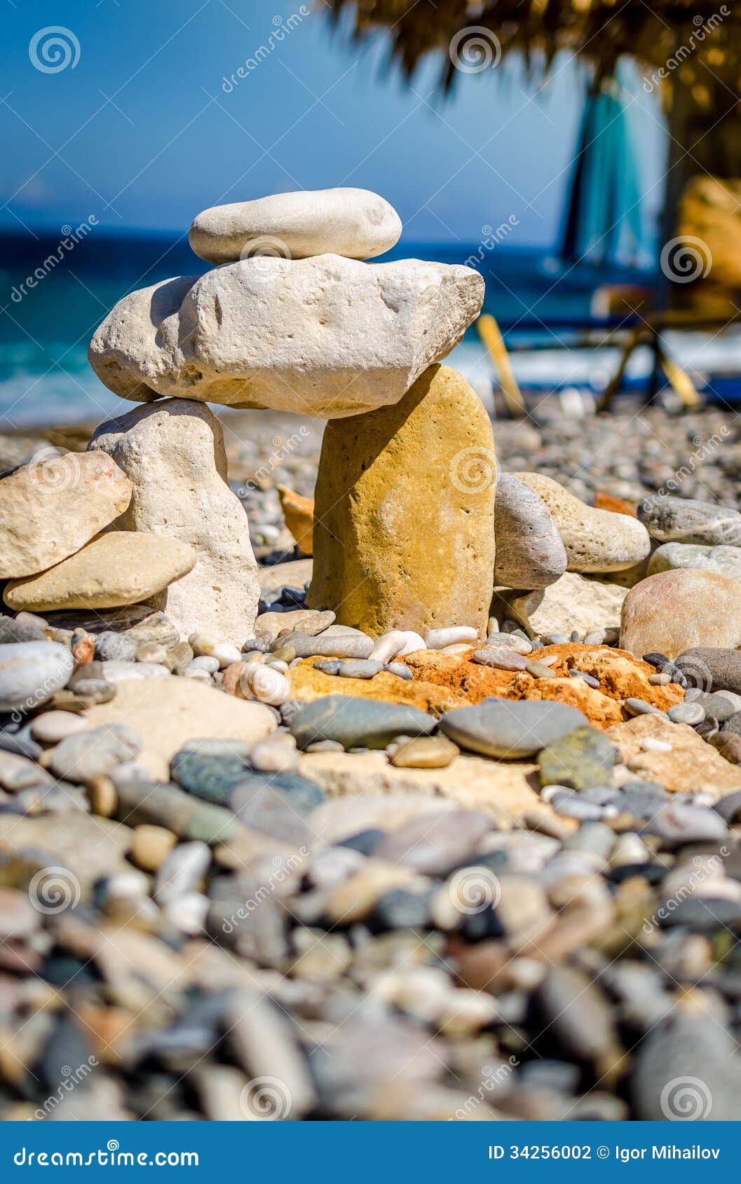 Pebble Stone House stock photo. Image of security, group - 34256002