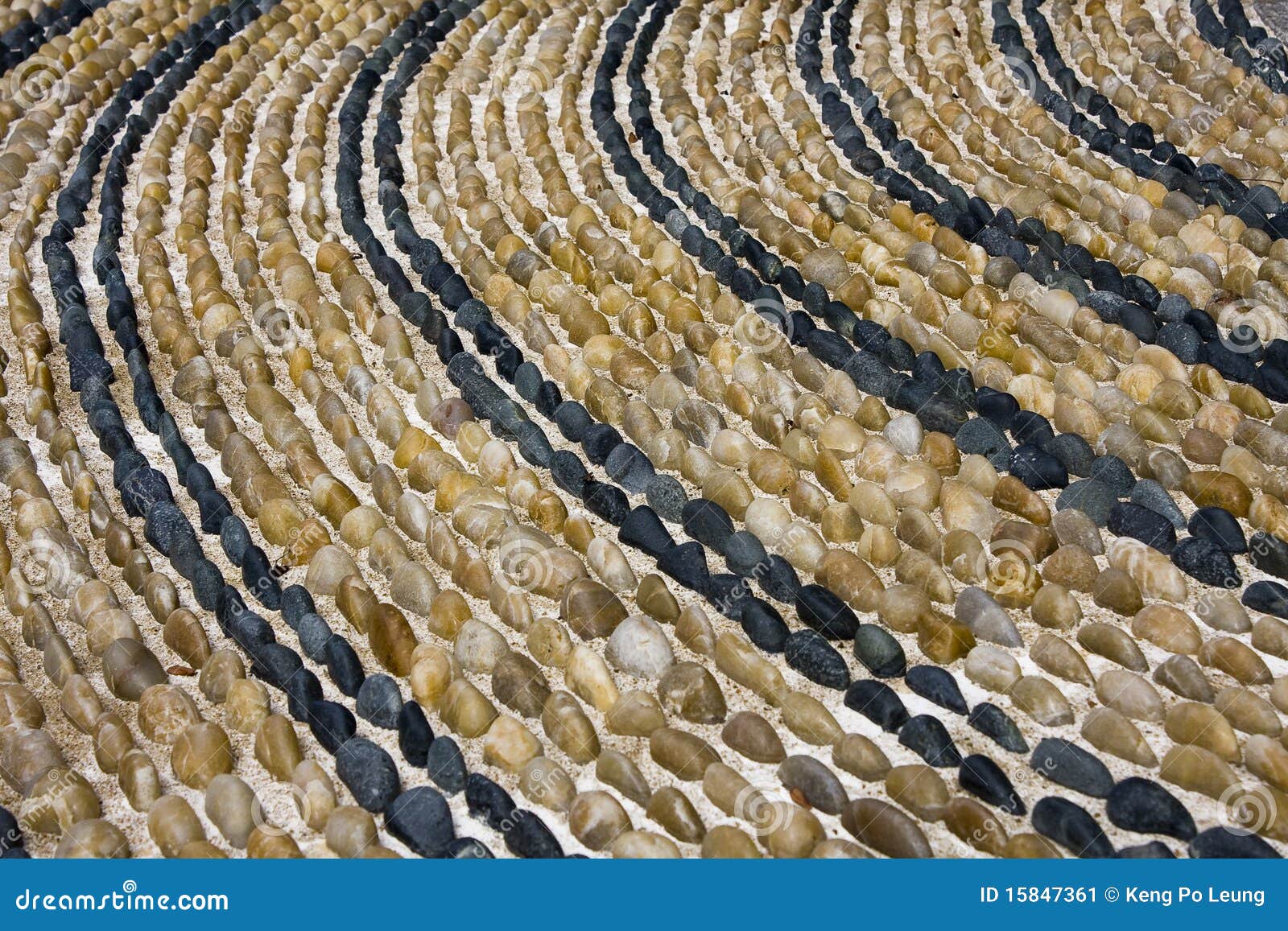 Pebble Stone path stock image. Image of footpath, country - 15847361