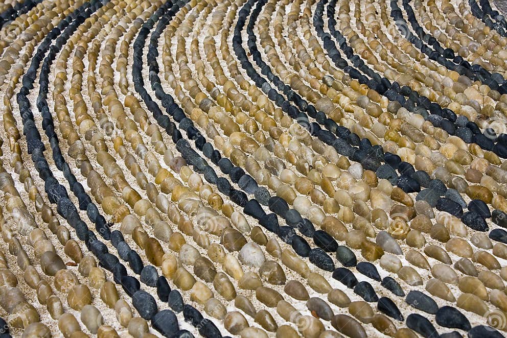 Pebble Stone path stock image. Image of footpath, country - 15847361