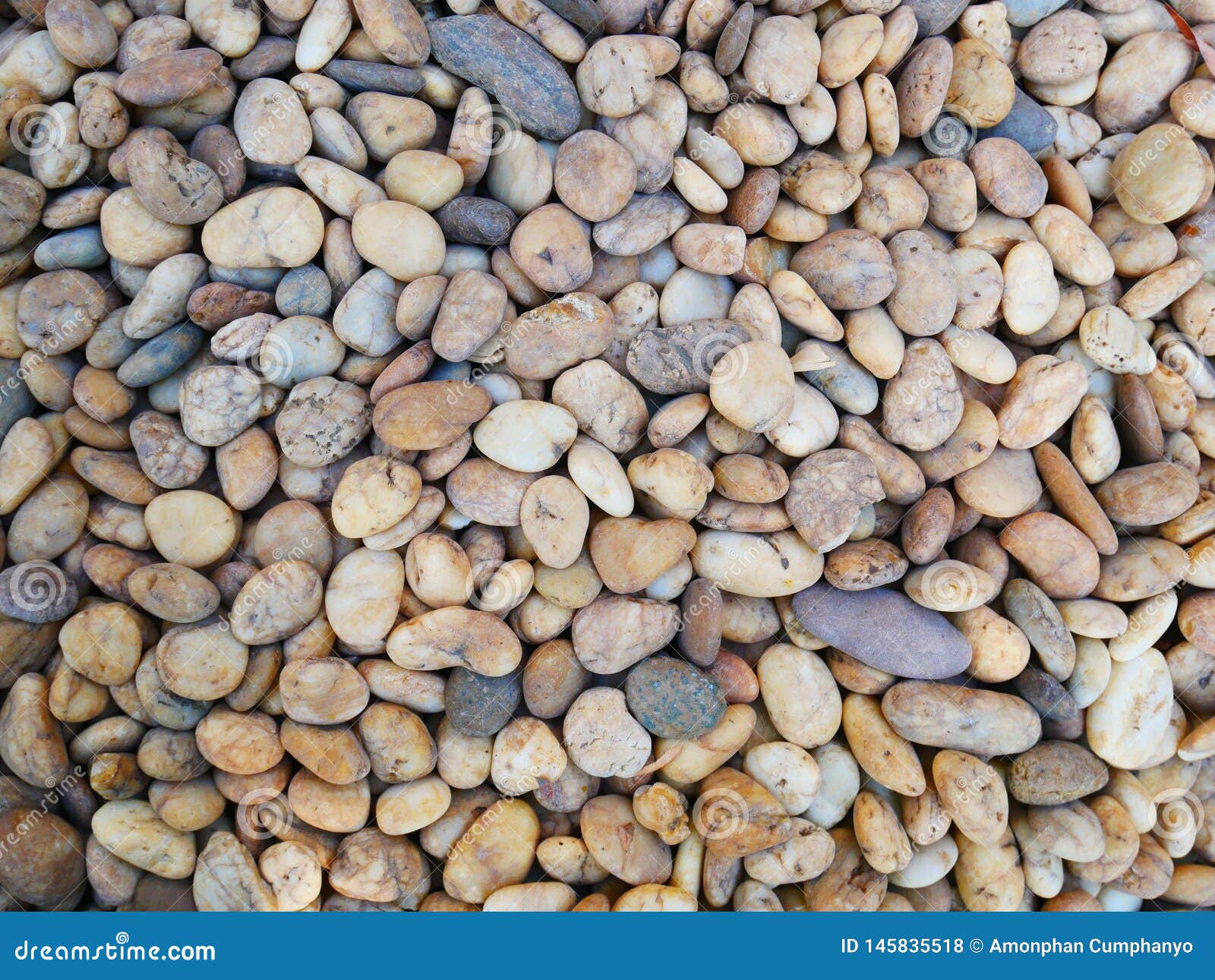 Pebble Beach Stone Nature Background,Pebble Stone Pattern. Stock Photo ...