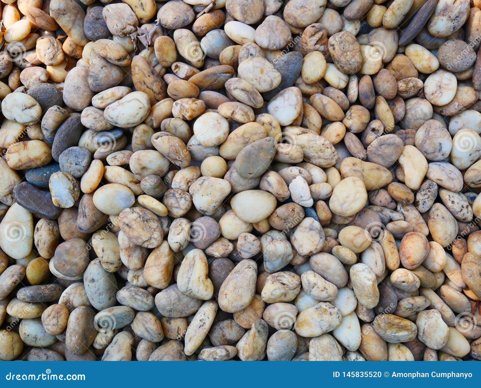 Pebble Beach Stone Nature Background,Pebble Stone Pattern. Stock Photo ...