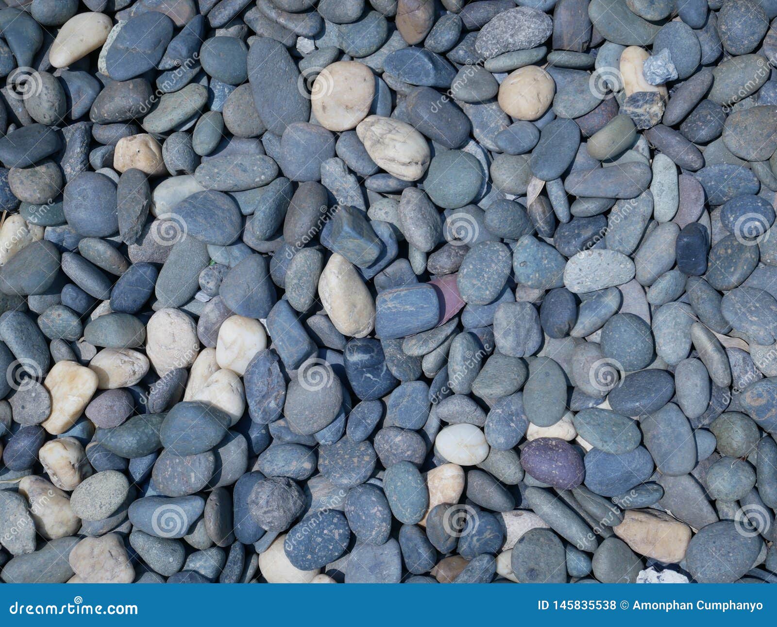 Pebble Beach Stone Nature Background,Pebble Stone Pattern. Stock Photo ...