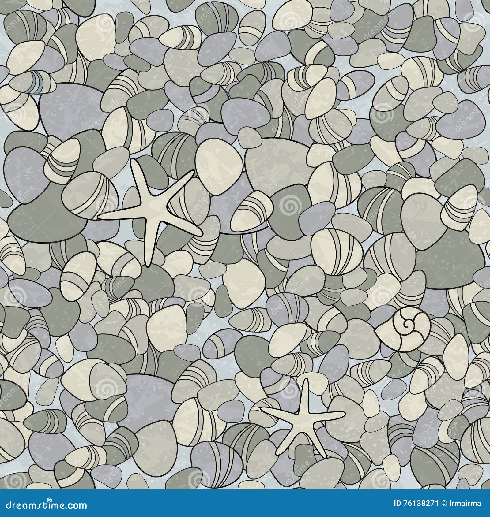 Pebble stone pattern stock vector. Illustration of tile - 76138271