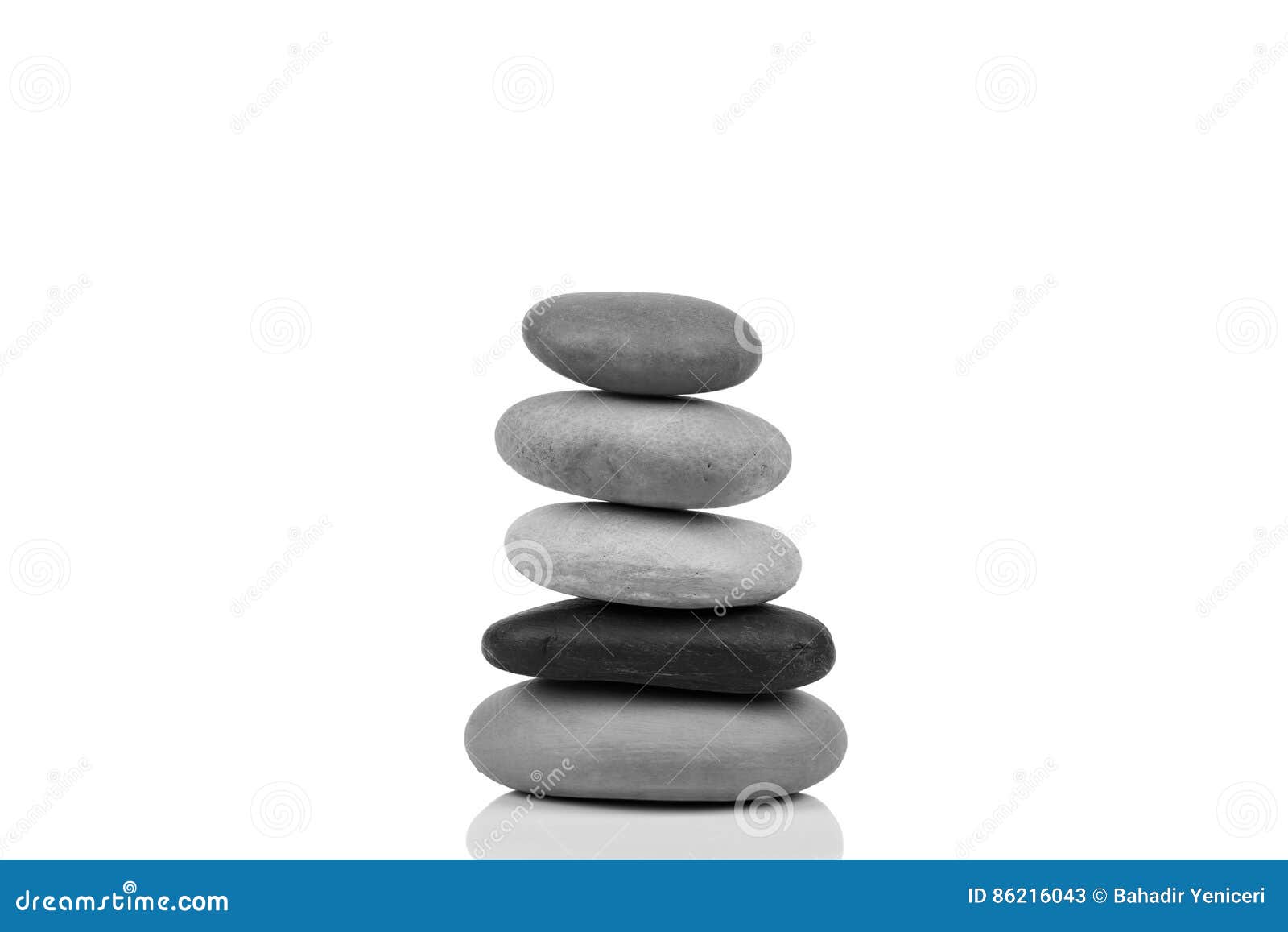 Pebble Stone Stack stock image. Image of isolated, nature - 86216043