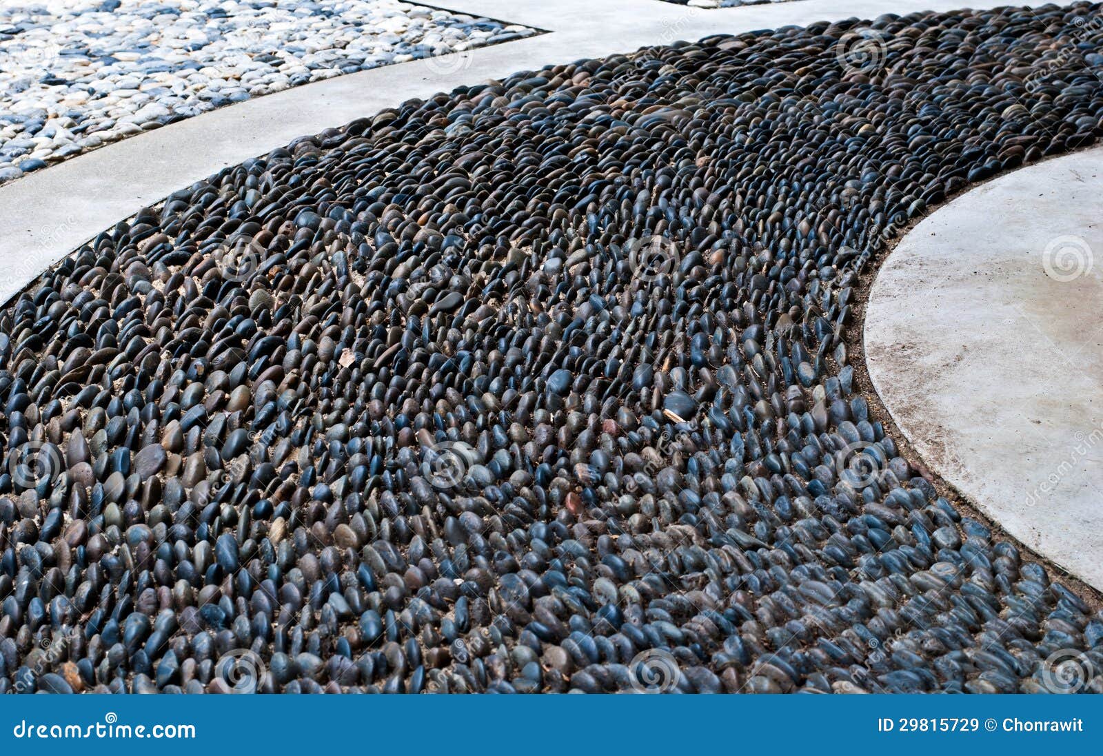 Pebble stone stock image. Image of layout, pathway, creative - 29815729