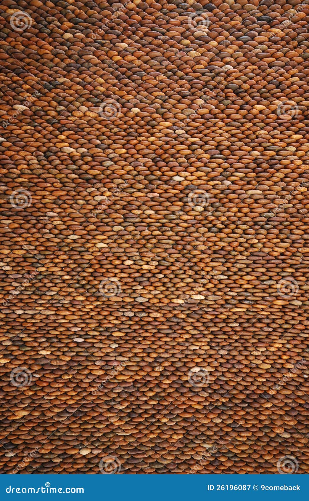 Pebble stone wall stock image. Image of simplicity, large - 26196087