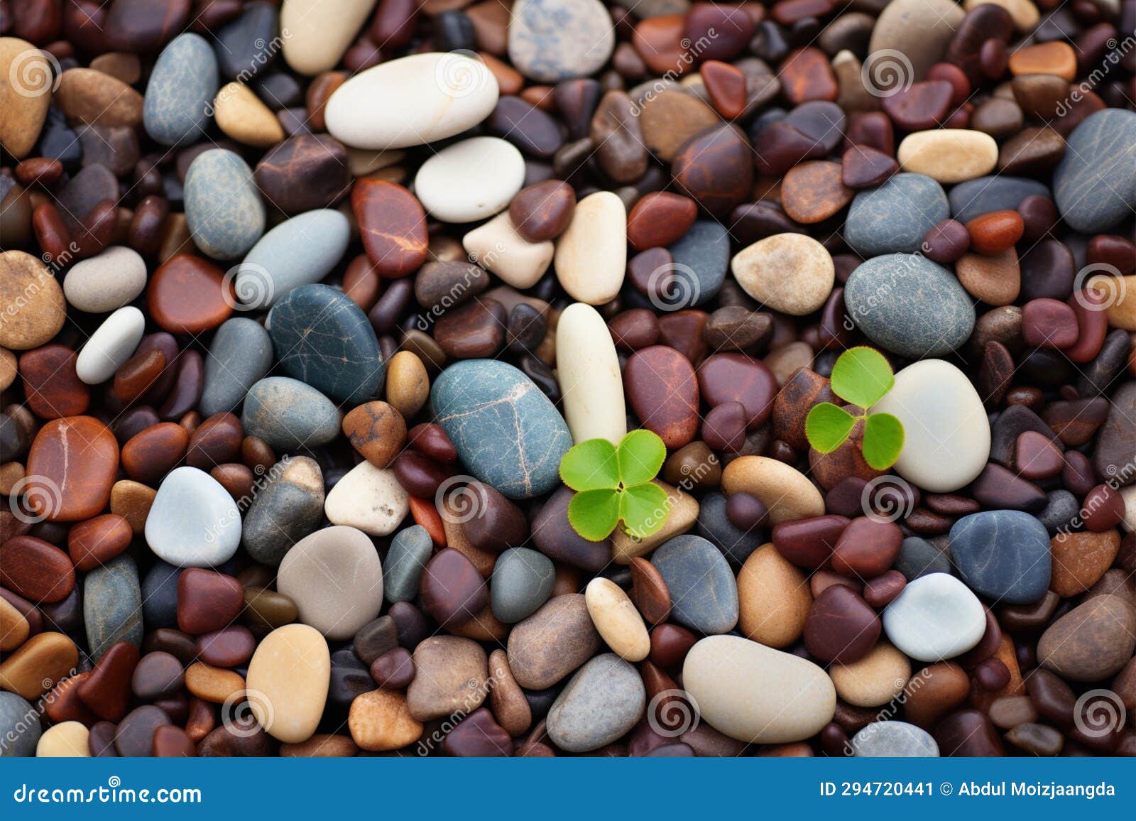 Pebble Stones Coexist with Rough Bricks, Adding a Unique Texture Stock ...