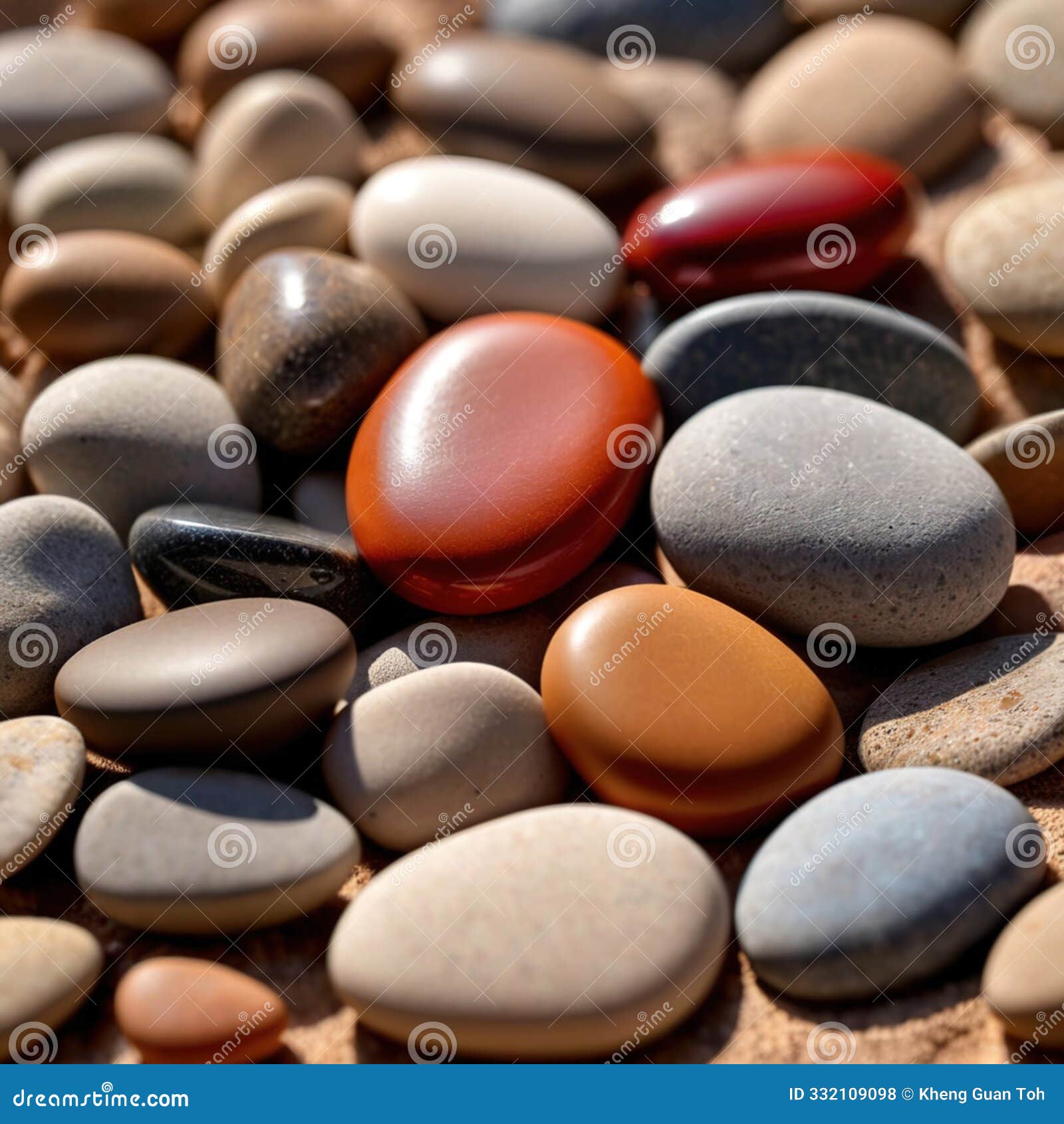 Pebble Stones Pattern Background Abstract Wallpaper Stock Illustration ...