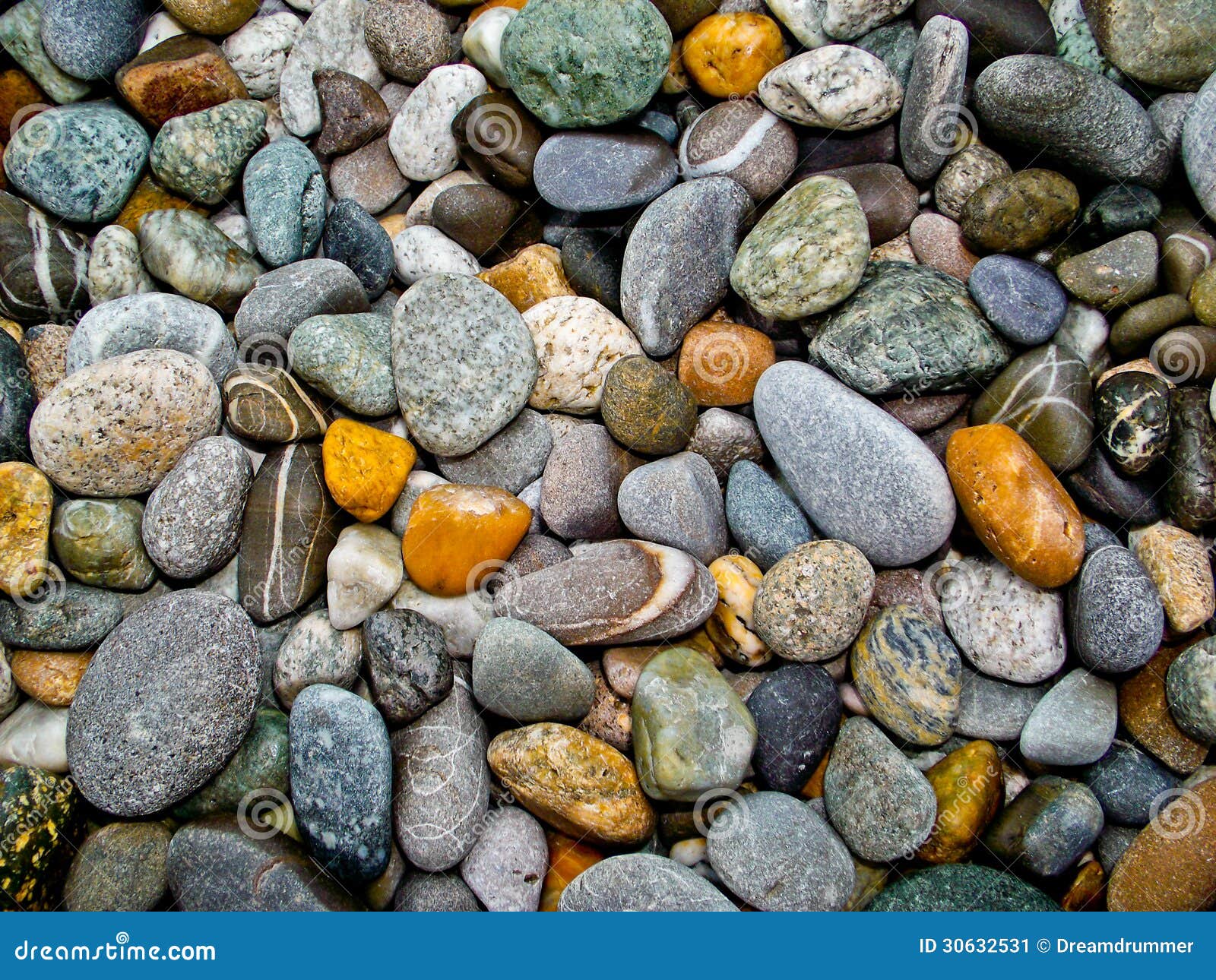 Pebble stock image. Image of moist, heap, seaside, nature - 30632531