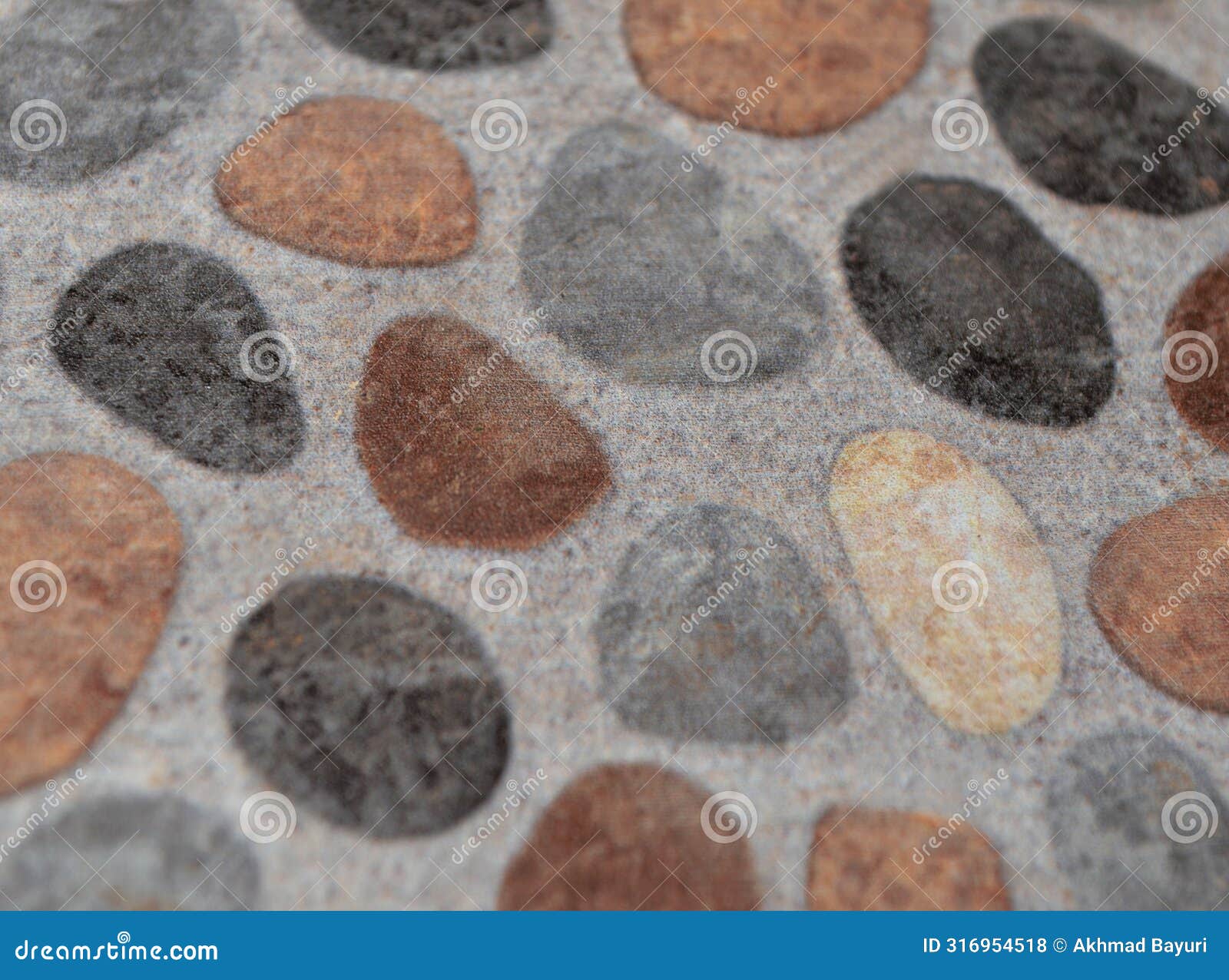 Pebble Style Floor Surface Texture Background Stock Photo - Image of ...