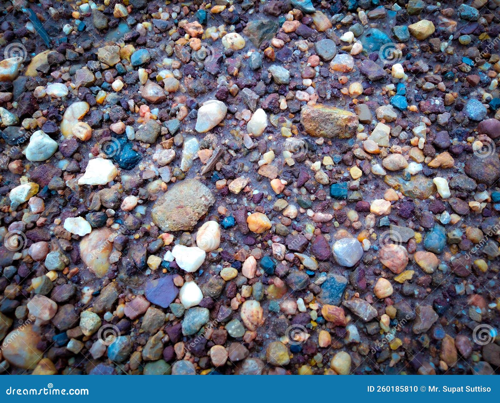 Pebble Texture Multicolored Vignette Background Design Stock Photo ...