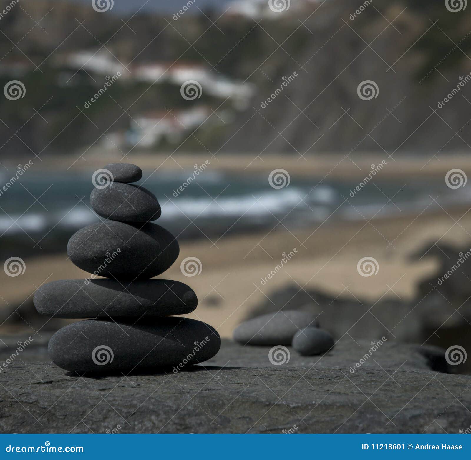 Pebble tower stock image. Image of tower, rock, object - 11218601