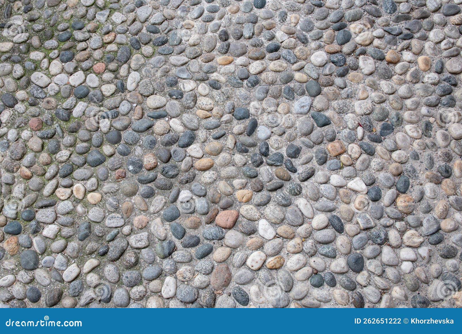 Pebble Track, Landscape Design Element Stock Photo - Image of gravel ...