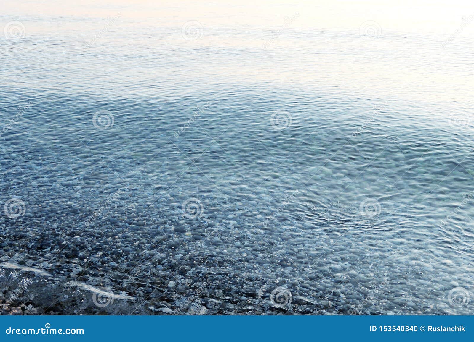Pebble under water stock photo. Image of travel, rock - 153540340