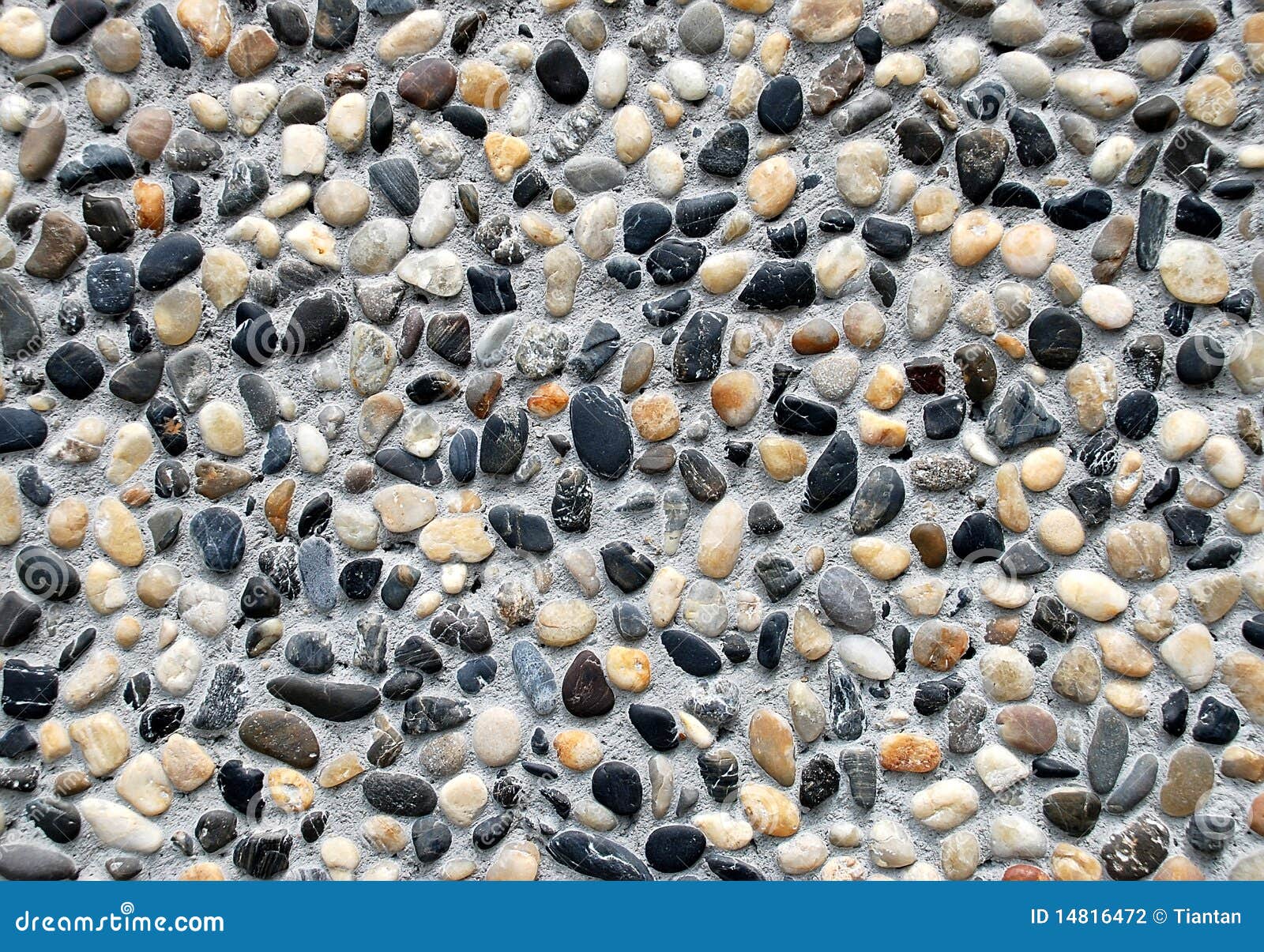Pebble wall stock photo. Image of detail, design, backdrop - 14816472