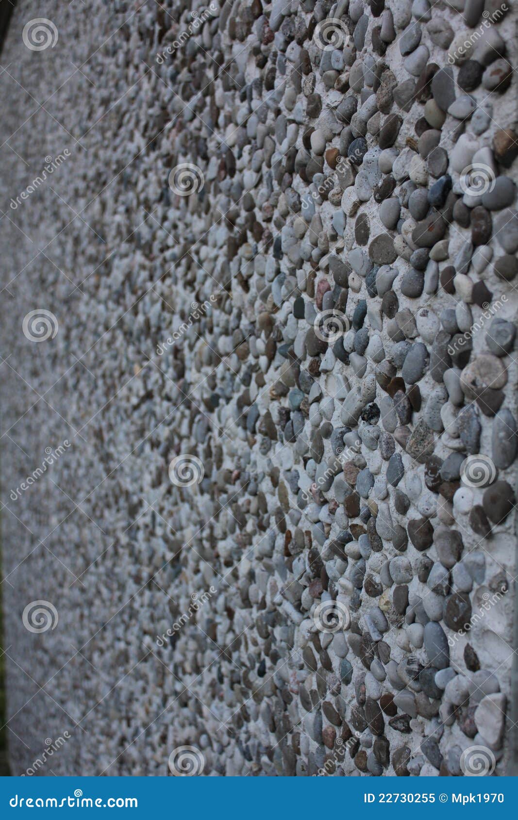 Pebble wall stock image. Image of pebbles, stonemason - 22730255
