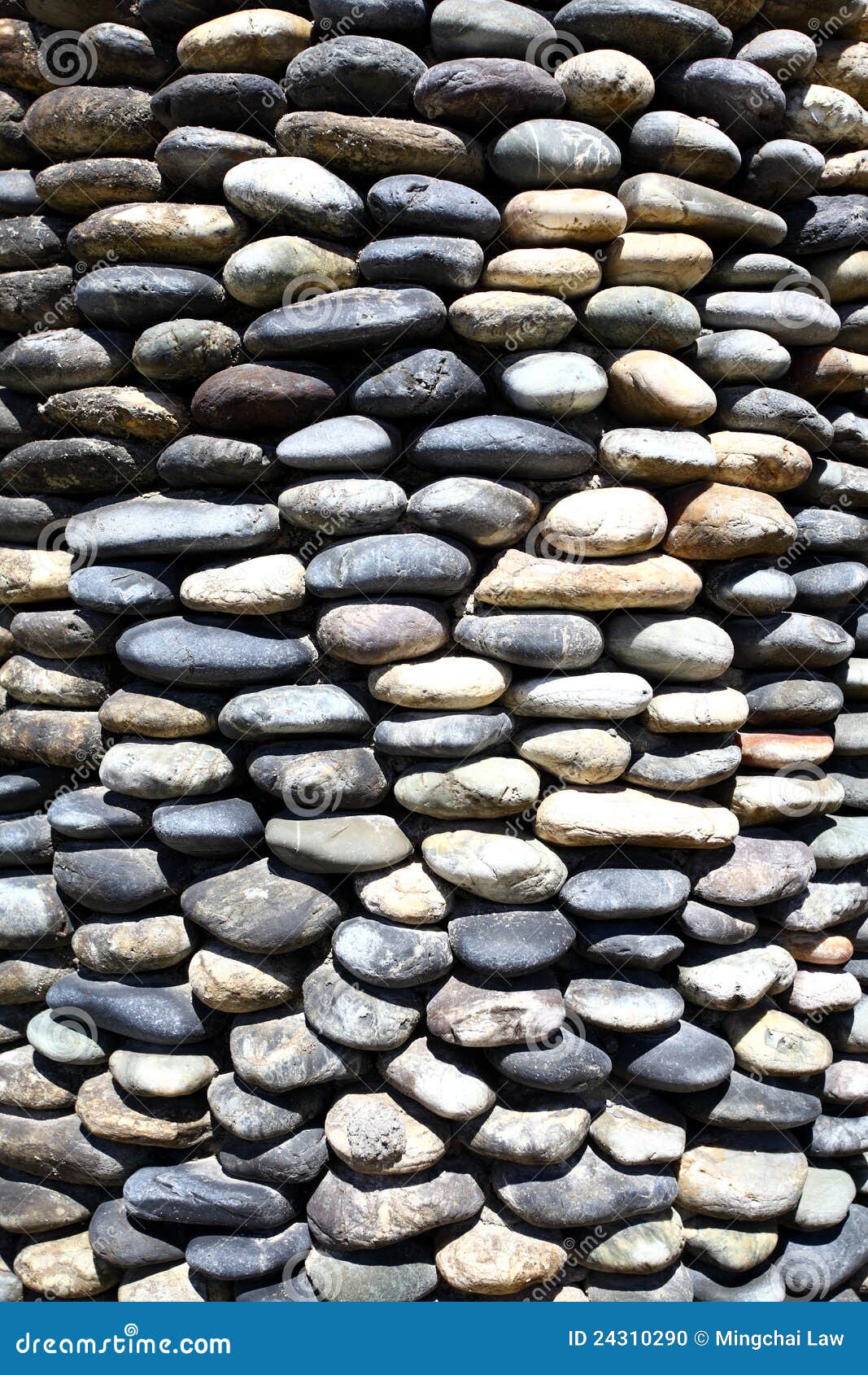 Pebble Wall stock photo. Image of pebble, cobble, curve - 24310290