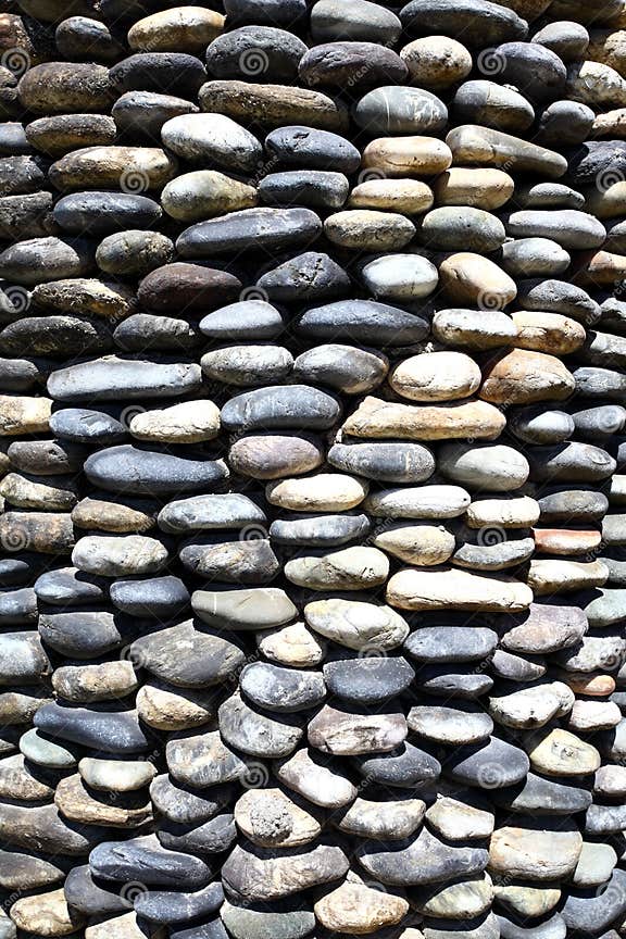 Pebble Wall stock photo. Image of pebble, cobble, curve - 24310290